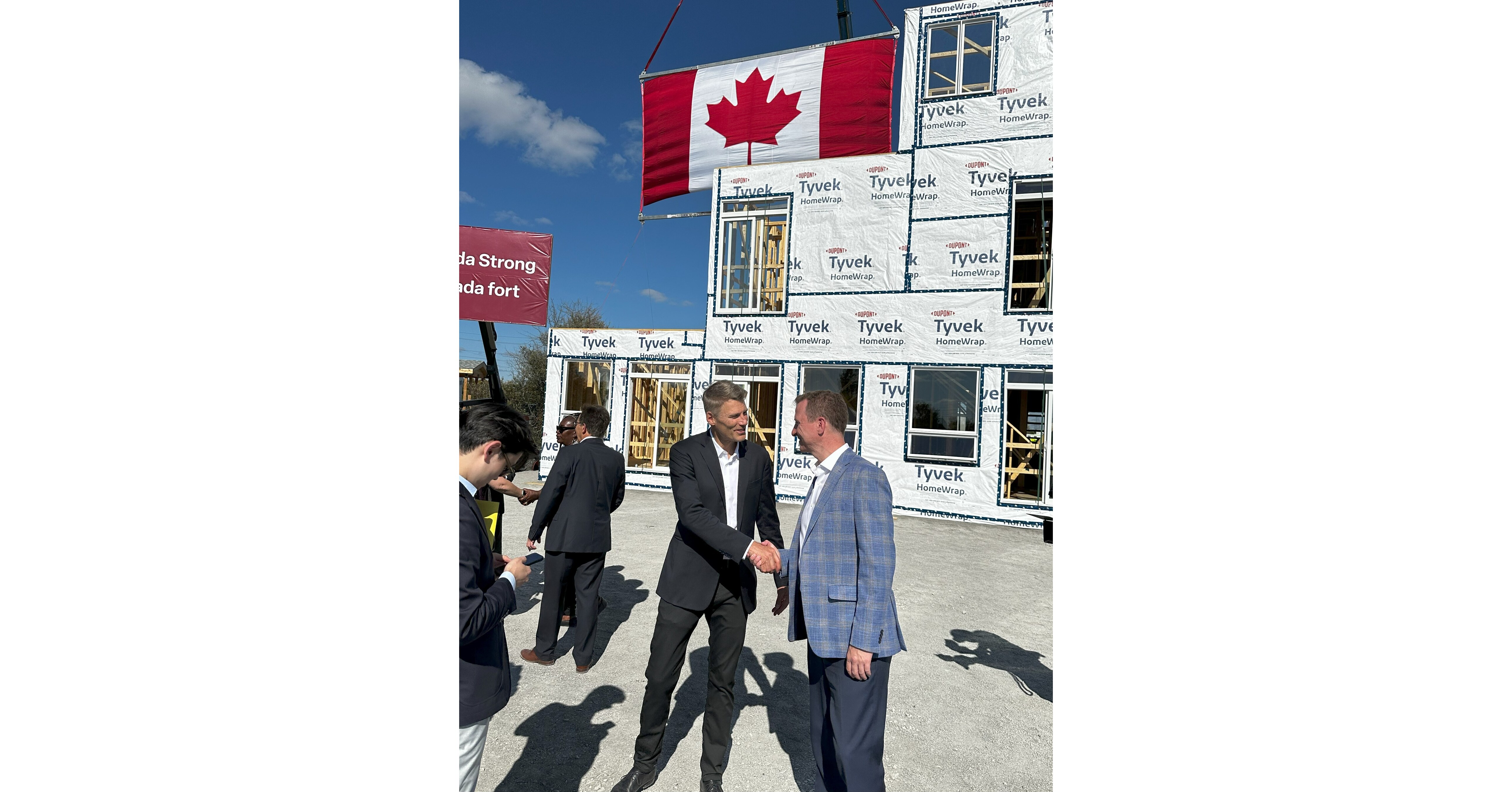 Toronto Community Housing celebrates the launch of Build Canada Homes