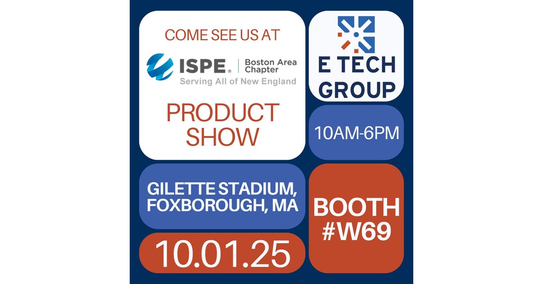 E Tech Group to Introduce Vendor-Neutral LAIR Platform at ISPE Boston 2025
