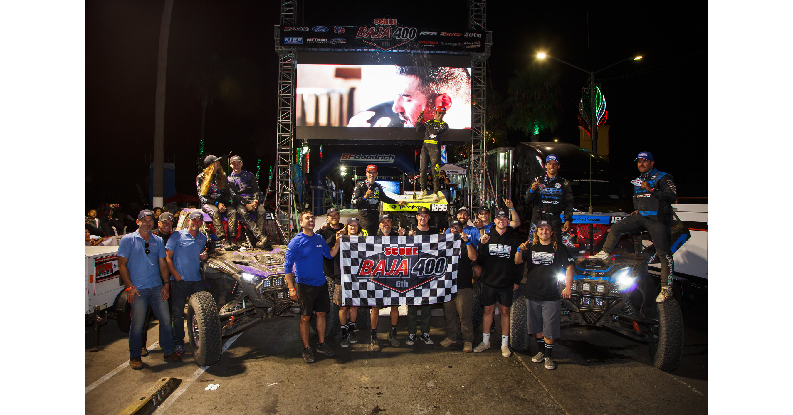 POLARIS RZR FACTORY RACE TEAM SECURES THIRD CONSECUTIVE VICTORY AT THE ...
