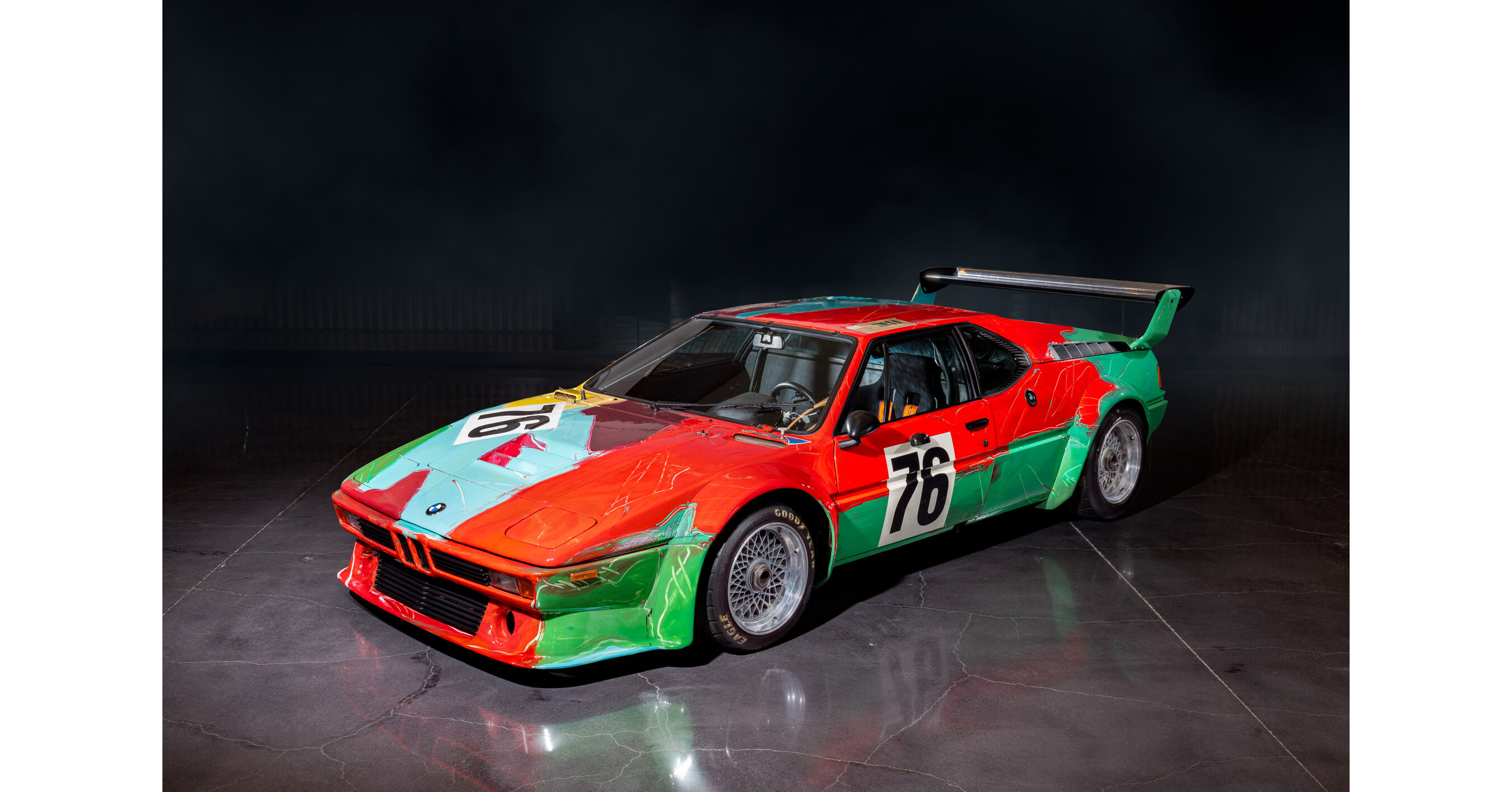 Andy Warhol BMW Art Car Exhibited in Washington D.C. Pop-Up Museum by ...