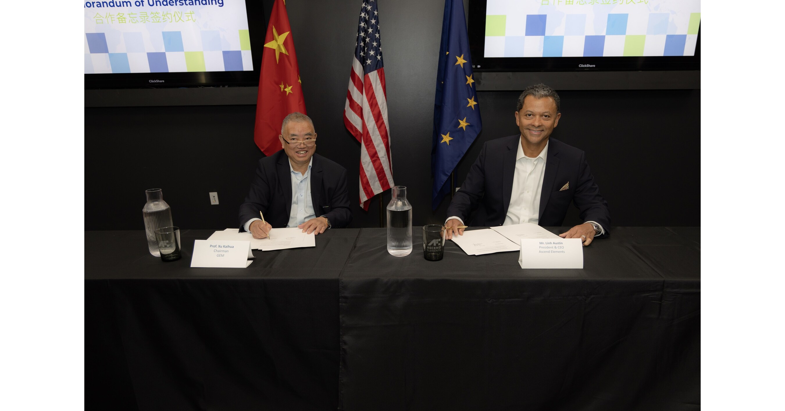 Ascend Elements and GEM Sign Memorandum of Understanding (MOU) to Explore Battery Recycling and ...