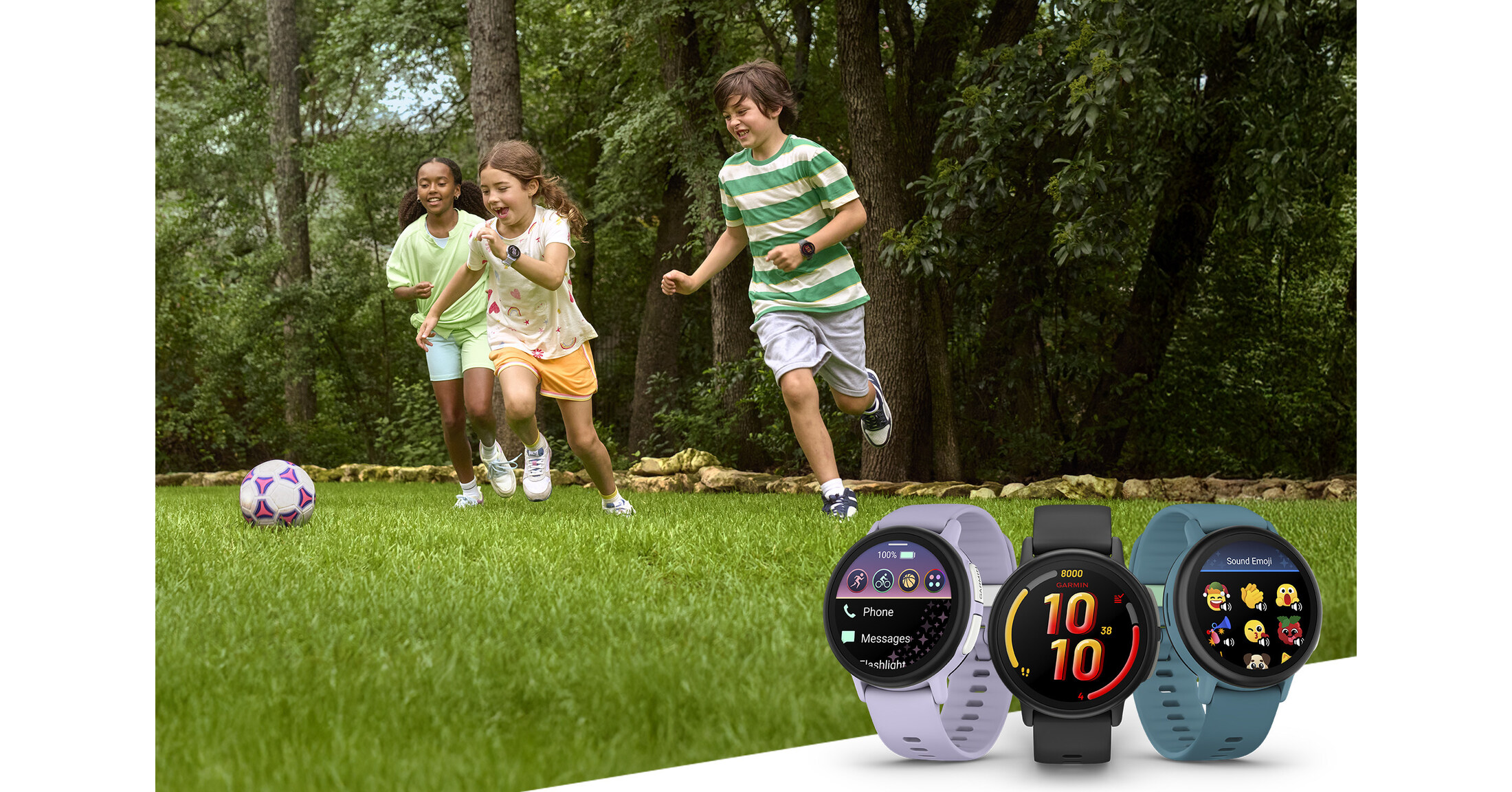Parents can delay the smartphone with Bounce 2 kids smartwatch from Garmin