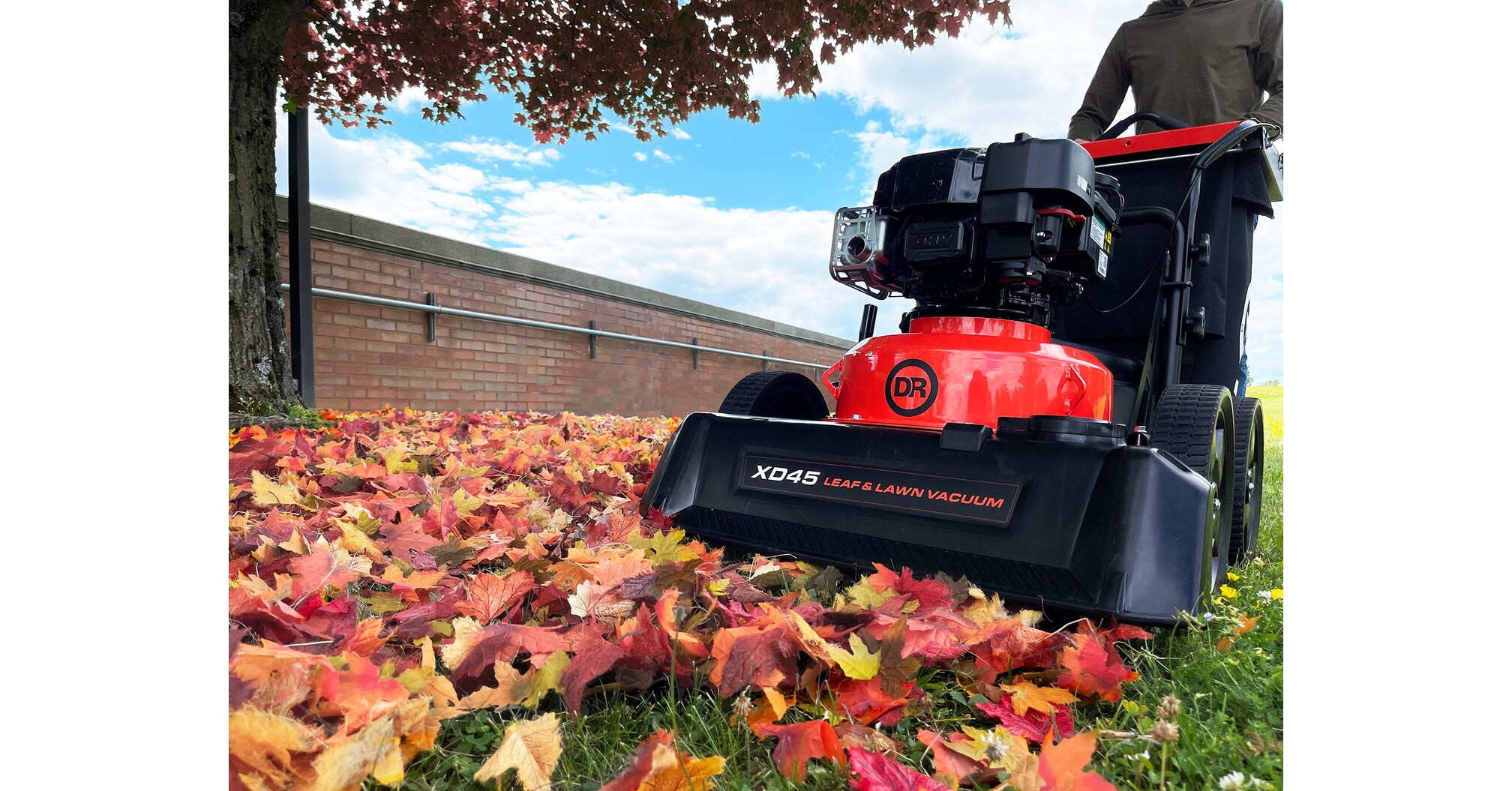 DR Power Introduces the XD45 Commercial Leaf & Lawn Vacuum: A New Force in Property Cleanup