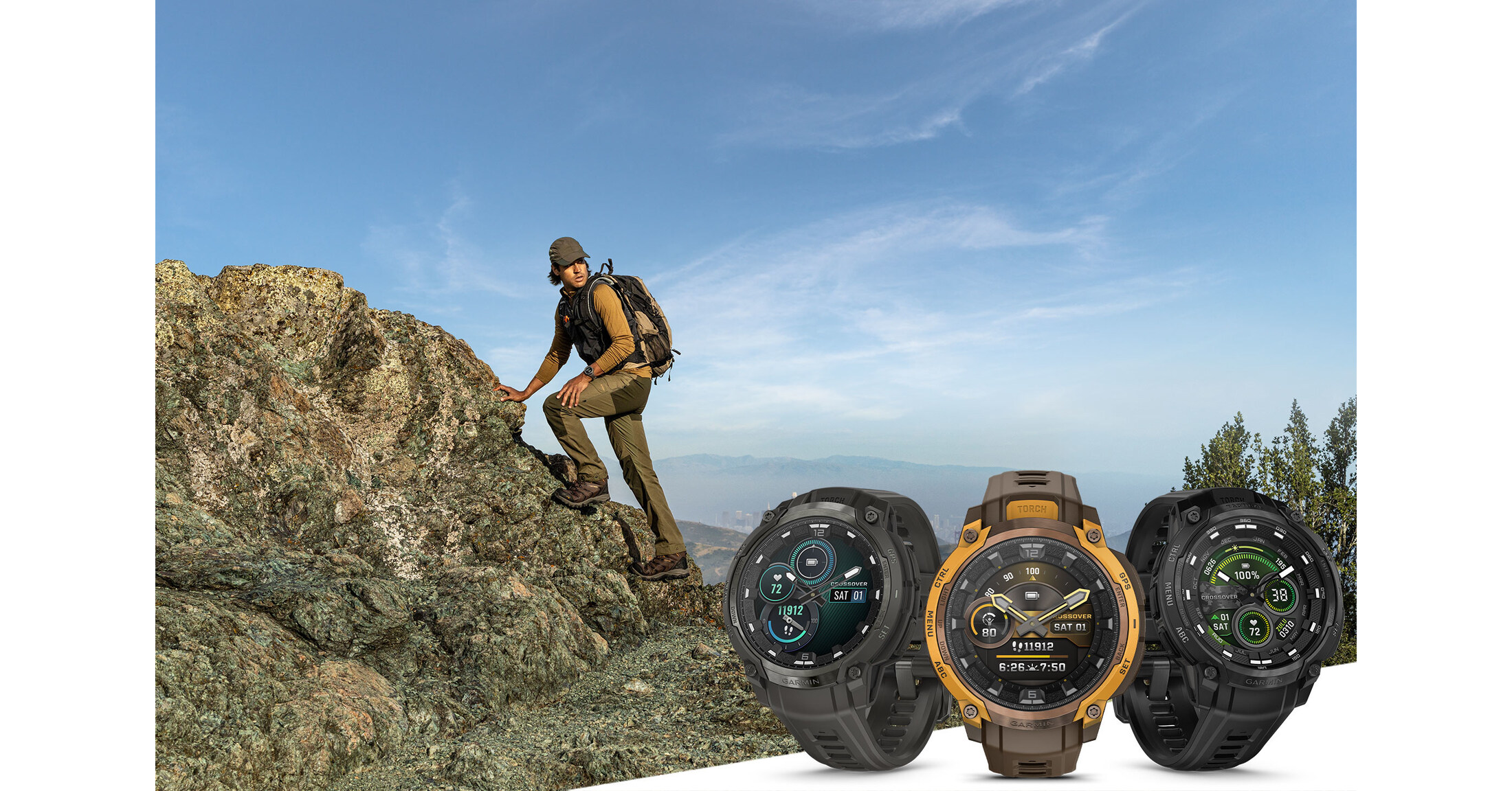 Garmin adds AMOLED displays to its Instinct Crossover hybrid smartwatches