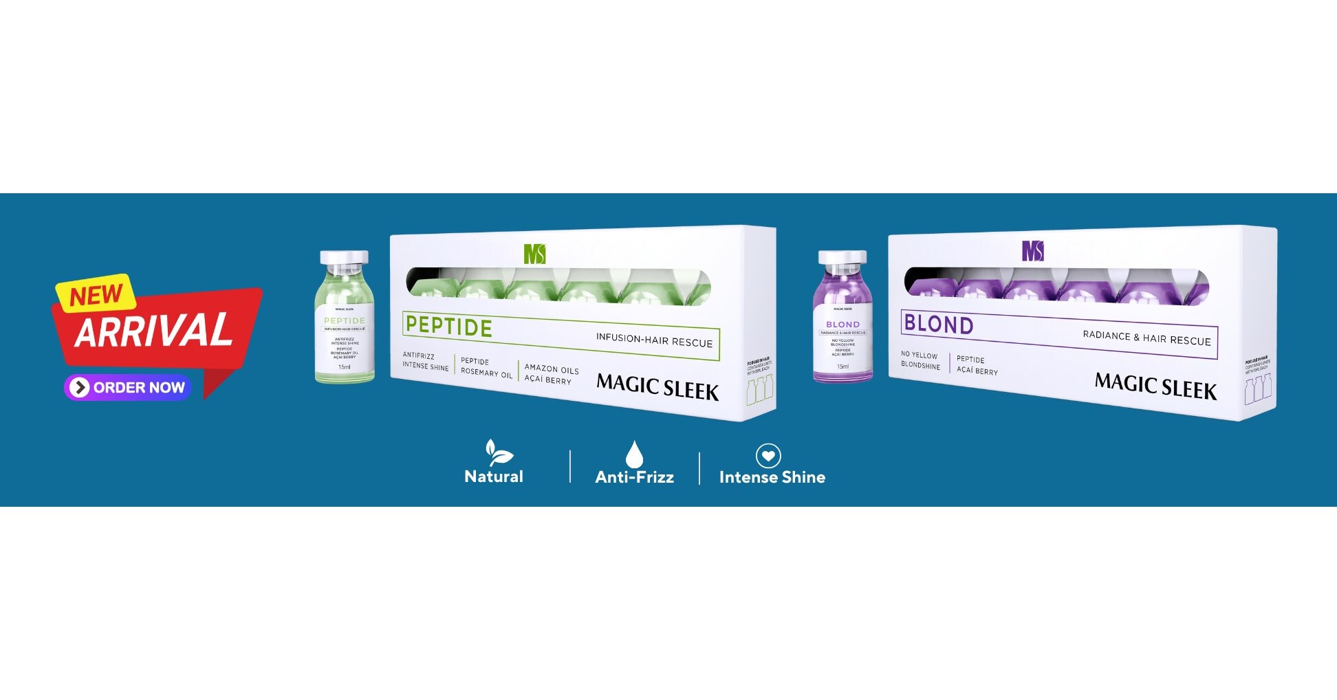 Magic Sleek Expands Hair Rescue Line with Peptide Infusion and Blonde ...