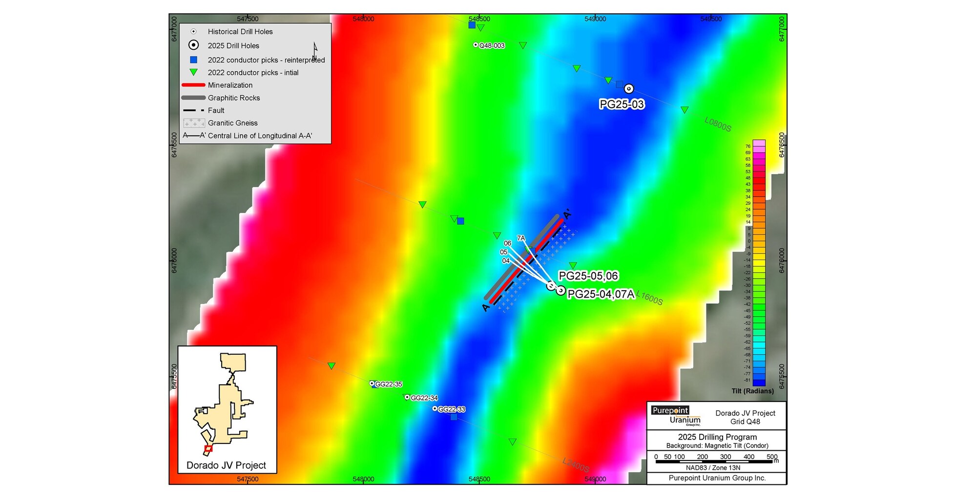 ISOENERGY AND PUREPOINT INTERSECT UP TO 8.1% U₃O₈ AT DORADO PROJECT