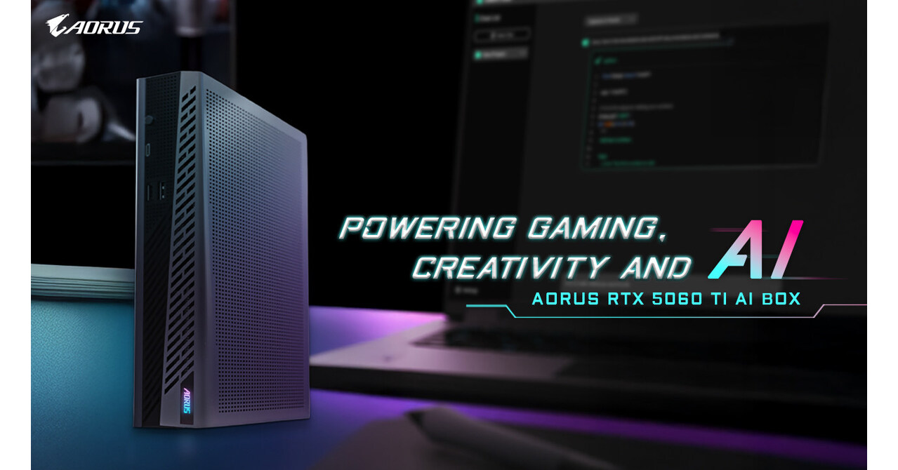 GIGABYTE Launches AORUS RTX 5060 Ti AI BOX eGPU to Unlock Desktop-class ...