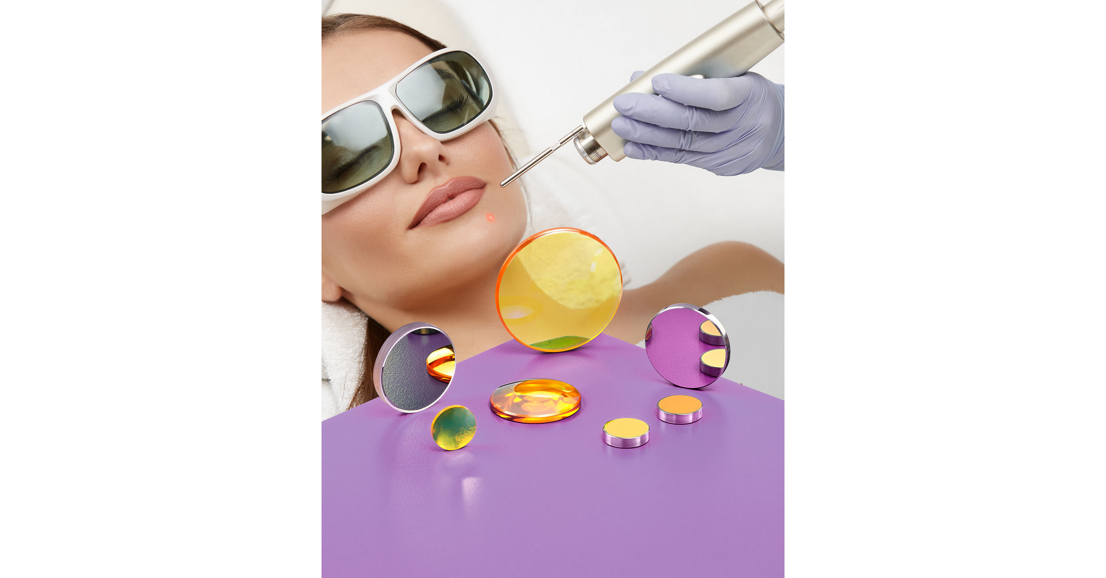 MEDICAL LASER OPTICS PRECISELY MADE FOR Nd:YAG LASERS