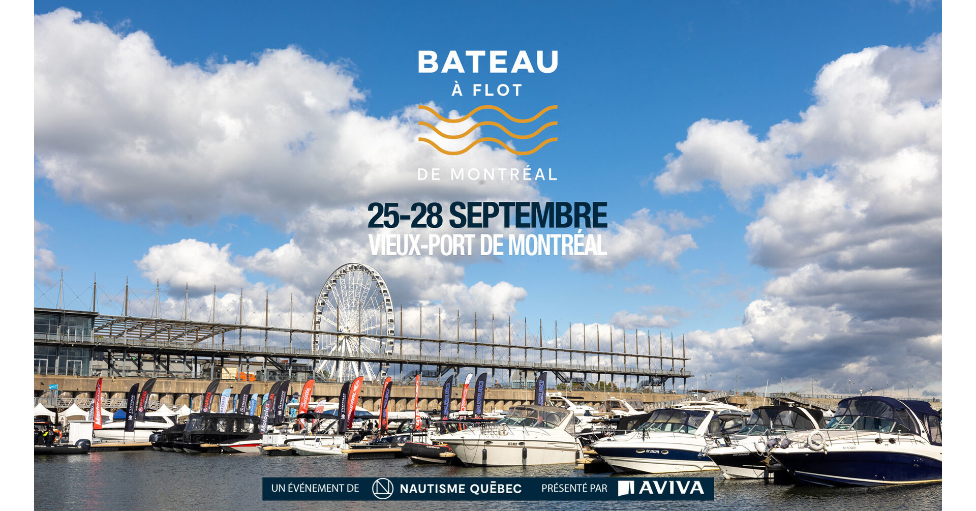 LE BATEAU À FLOT DE MONTRÉAL DE RETOUR POUR SA 16ᵉ ÉDITION