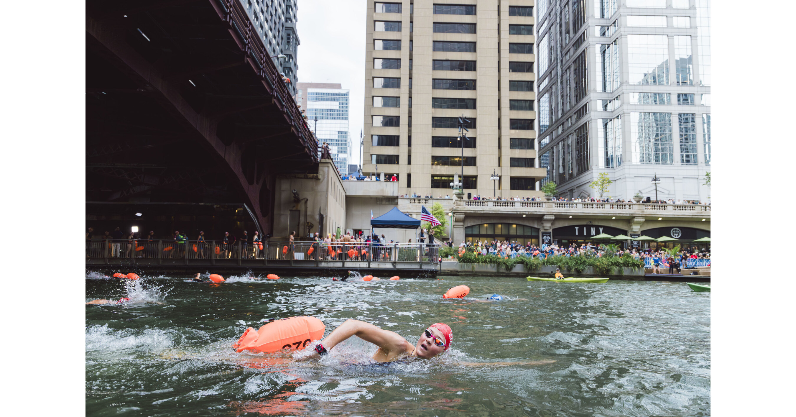 CHICAGO RIVER SWIM MAKES HISTORIC RETURN AFTER NEARLY A CENTURY