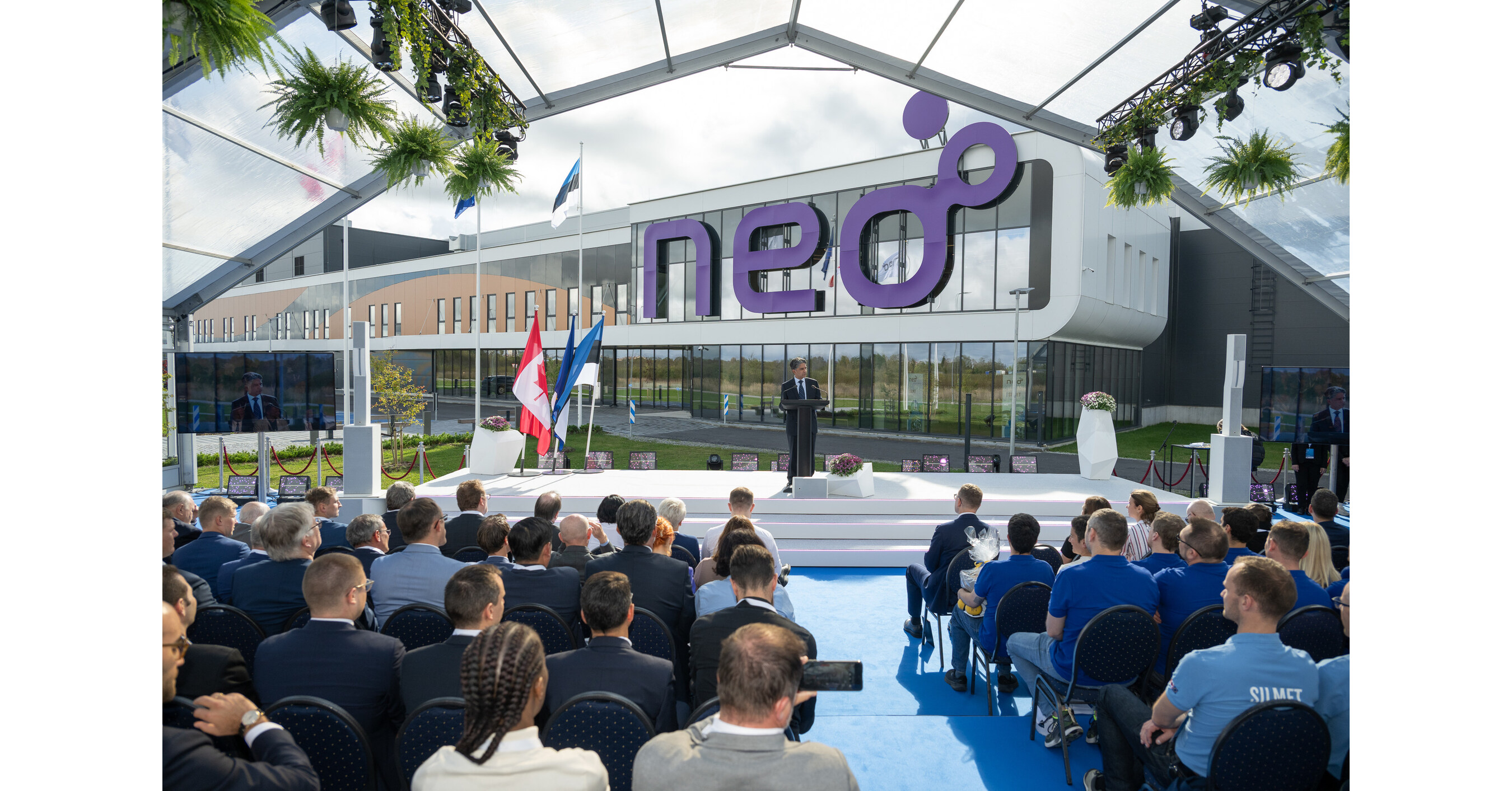 Neo Performance Materials Opens State-of-the-Art Permanent Magnet ...