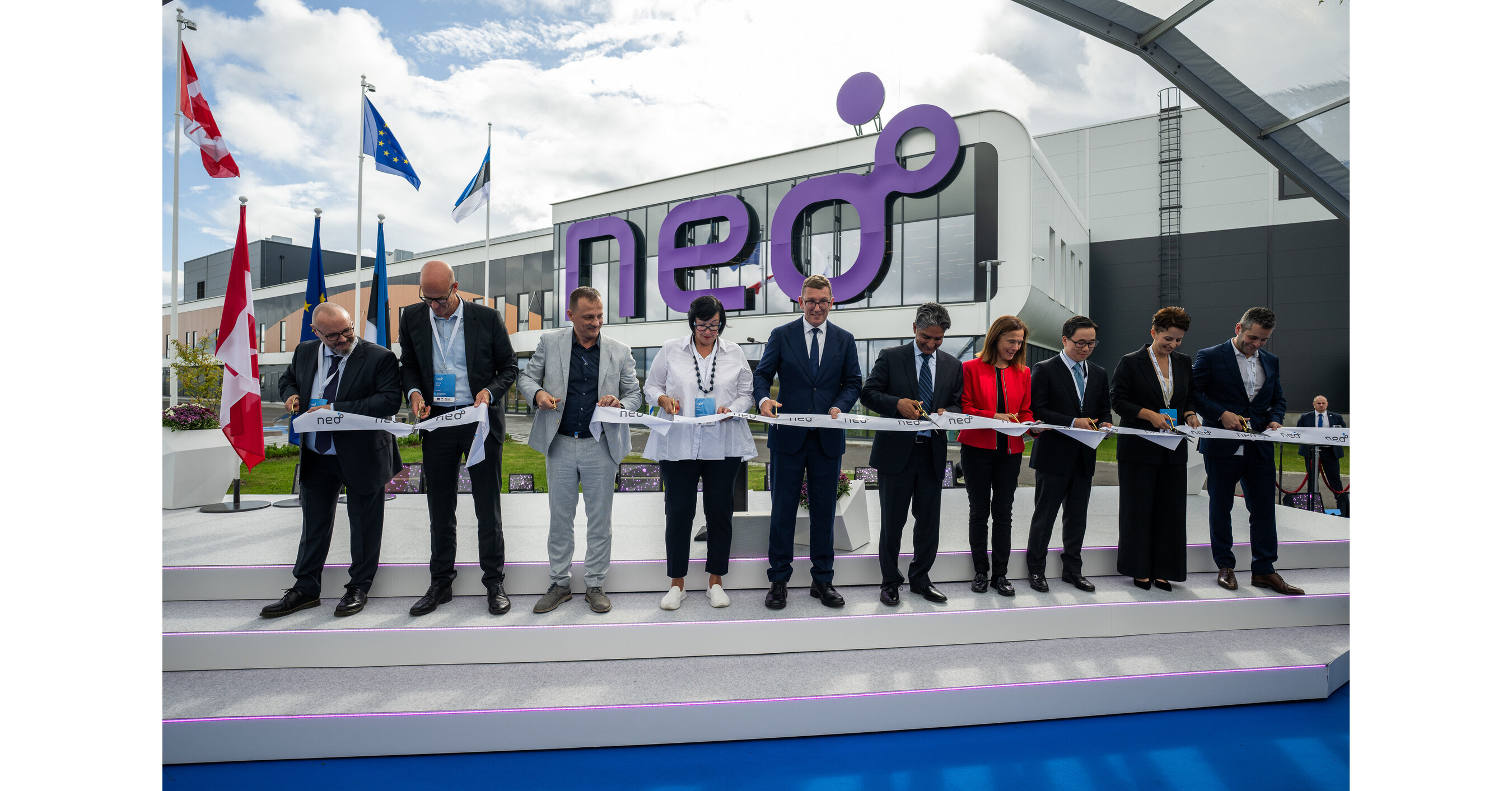 Neo Performance Materials Opens State-of-the-Art Permanent Magnet ...