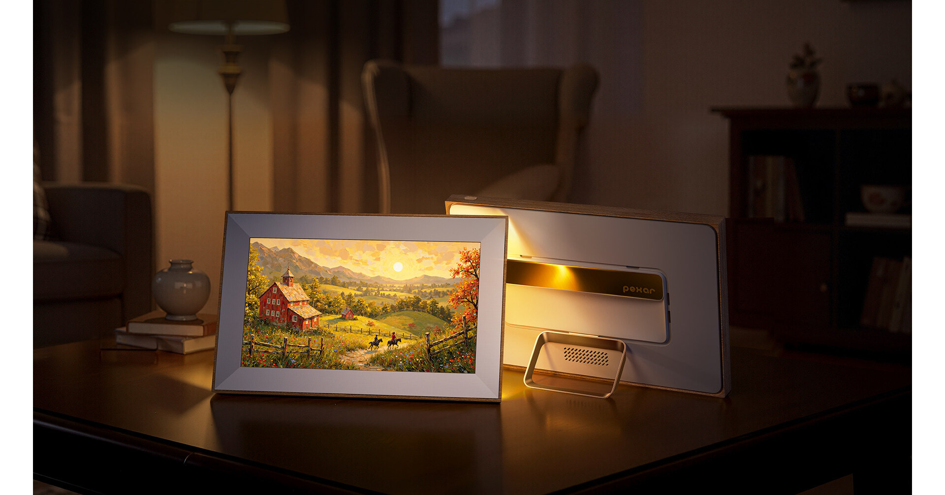 Pexar by Lexar Launches World's First Wall-Light Digital Frame as Starlight 15.6-Inch Blends ...