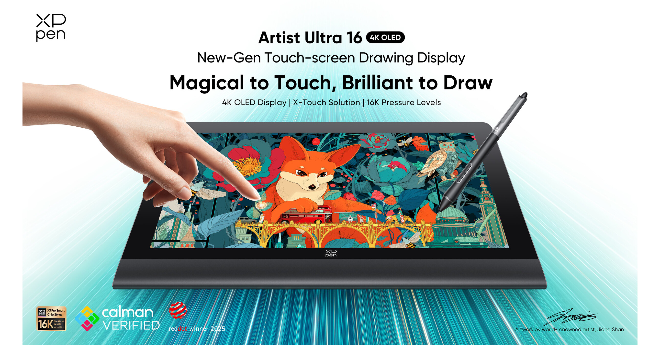 XPPen Launches Artist Ultra 16: Redefining Professional Pen Displays ...