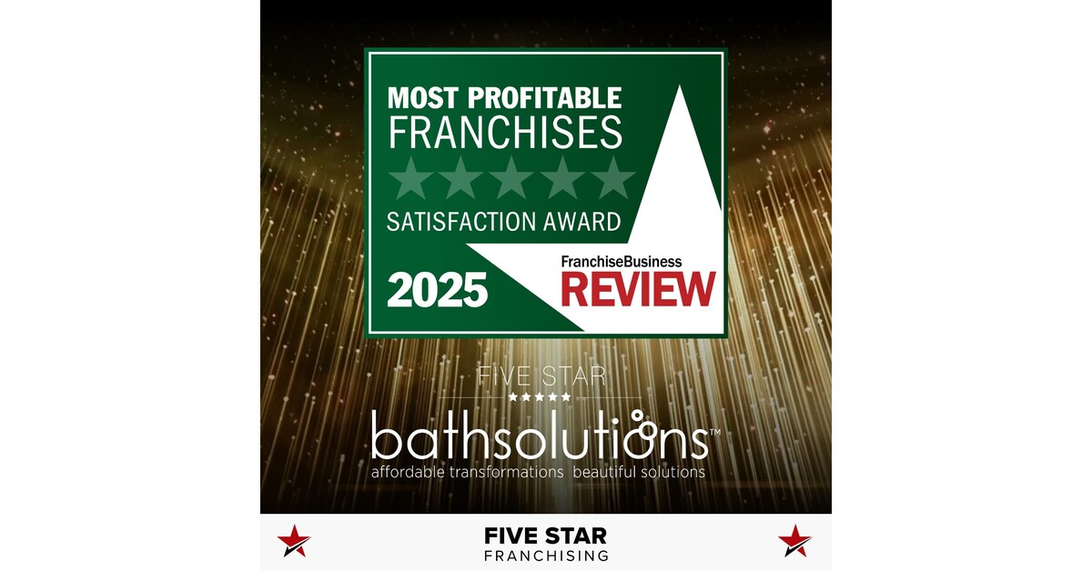 Franchise Business Review names Five Star Bath Solutions among Most ...
