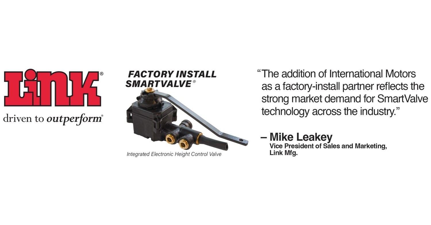Link's SmartValve Electronic Height Control Valve Now Available as ...