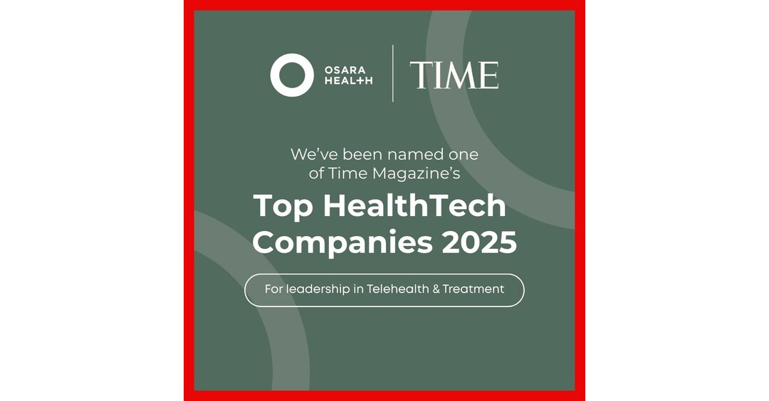 Osara Health Named to TIME's List of World's Top HealthTech Companies ...