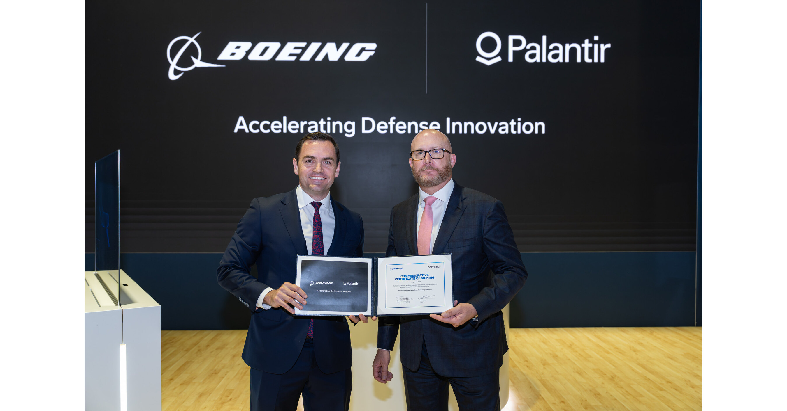 Boeing Defense, Space & Security Partners with Palantir to Accelerate AI Adoption Across Defense ...