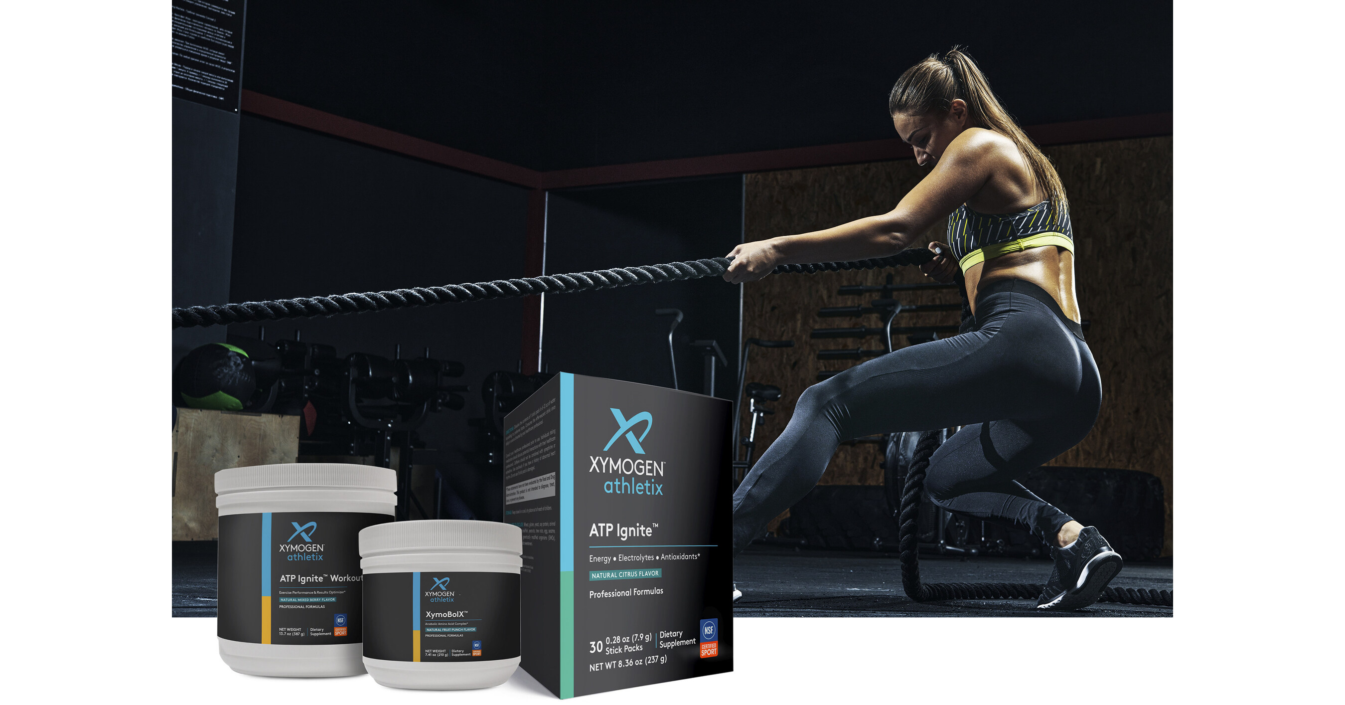 XYMOGEN Launches XYMOGEN Athletix™: A New NSF Certified for Sport® Performance Nutrition Brand