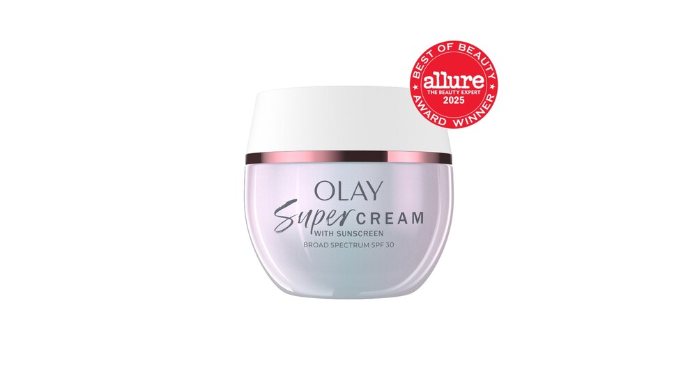 OLAY Super Cream Awarded 2025 Best Moisturizer with SPF by Allure Best ...