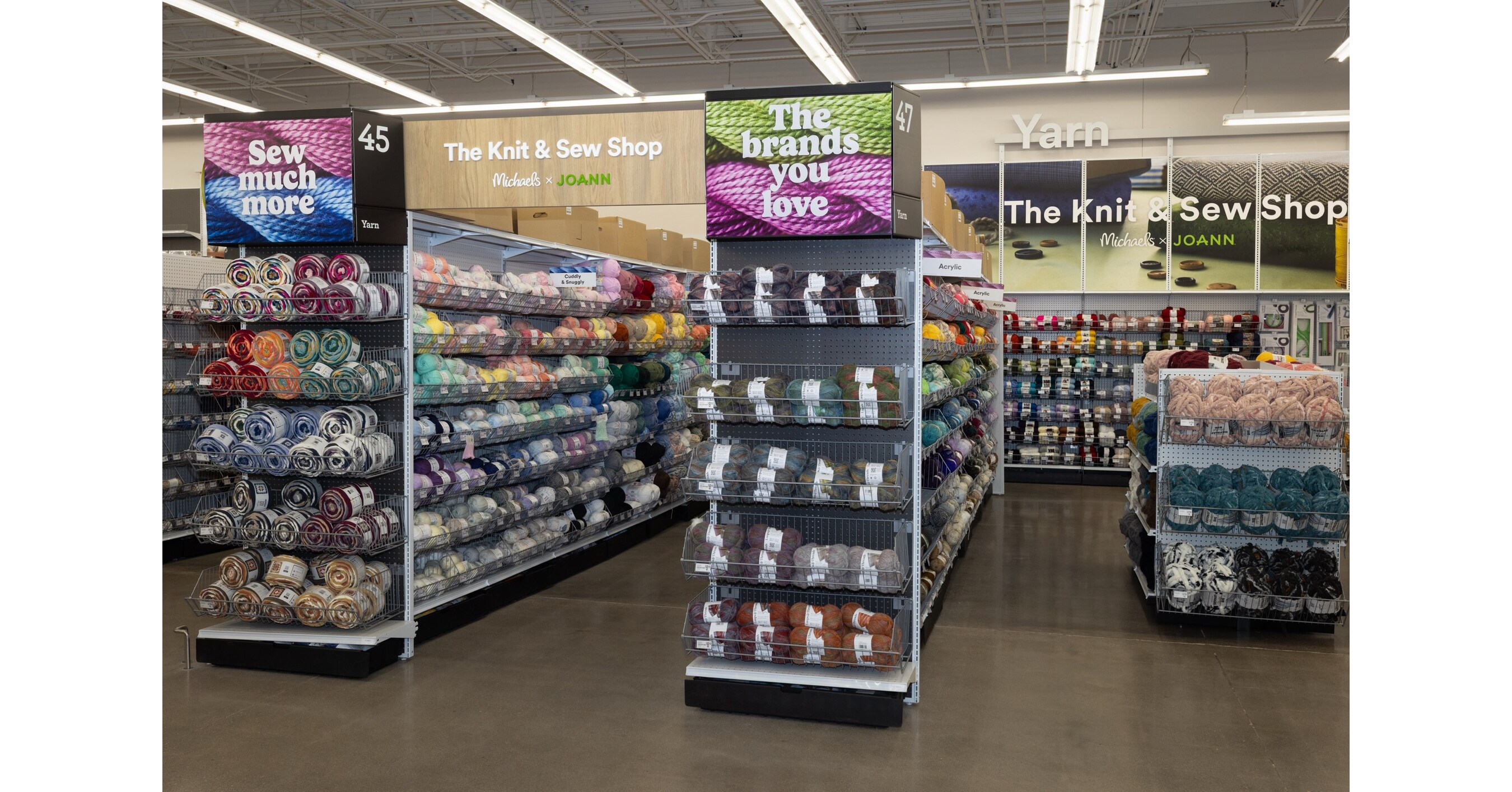Michaels® Debuts The Knit & Sew Shop and The Party Shop in all Stores