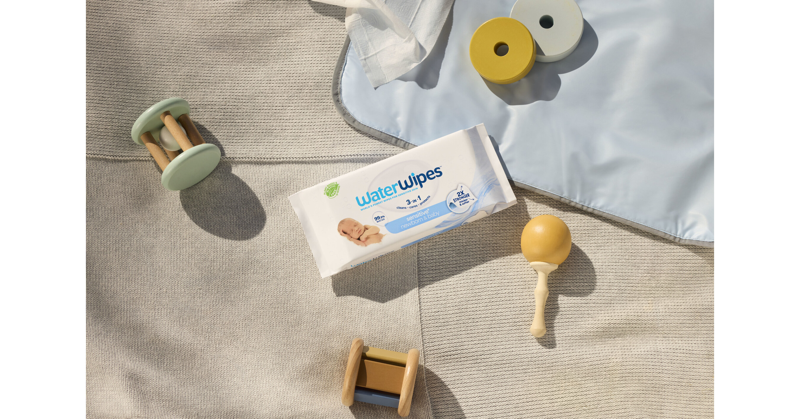 WaterWipes® Introduces Improved Wipes: Now Thicker, Softer and Twice as ...