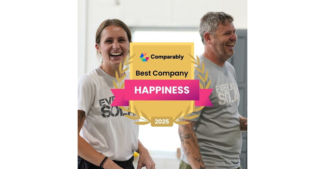 Everlight Solar Named Among Comparably's Happiest Employees in 2025