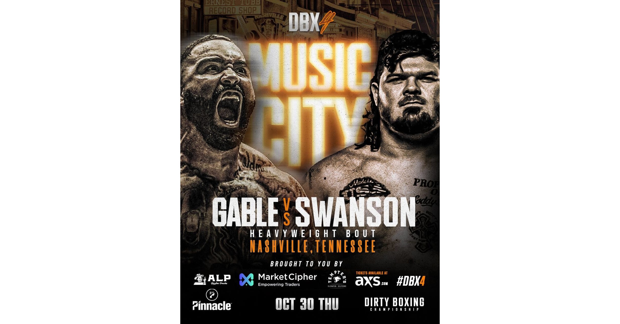 Dirty Boxing Championship Heads to Nashville for DBX 4: Gable Steveson vs. Billy Swanson Main ...