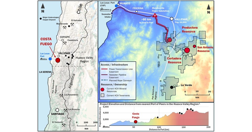 Diamond Drilling Commences at La Verde Cu-Au Porphyry Discovery