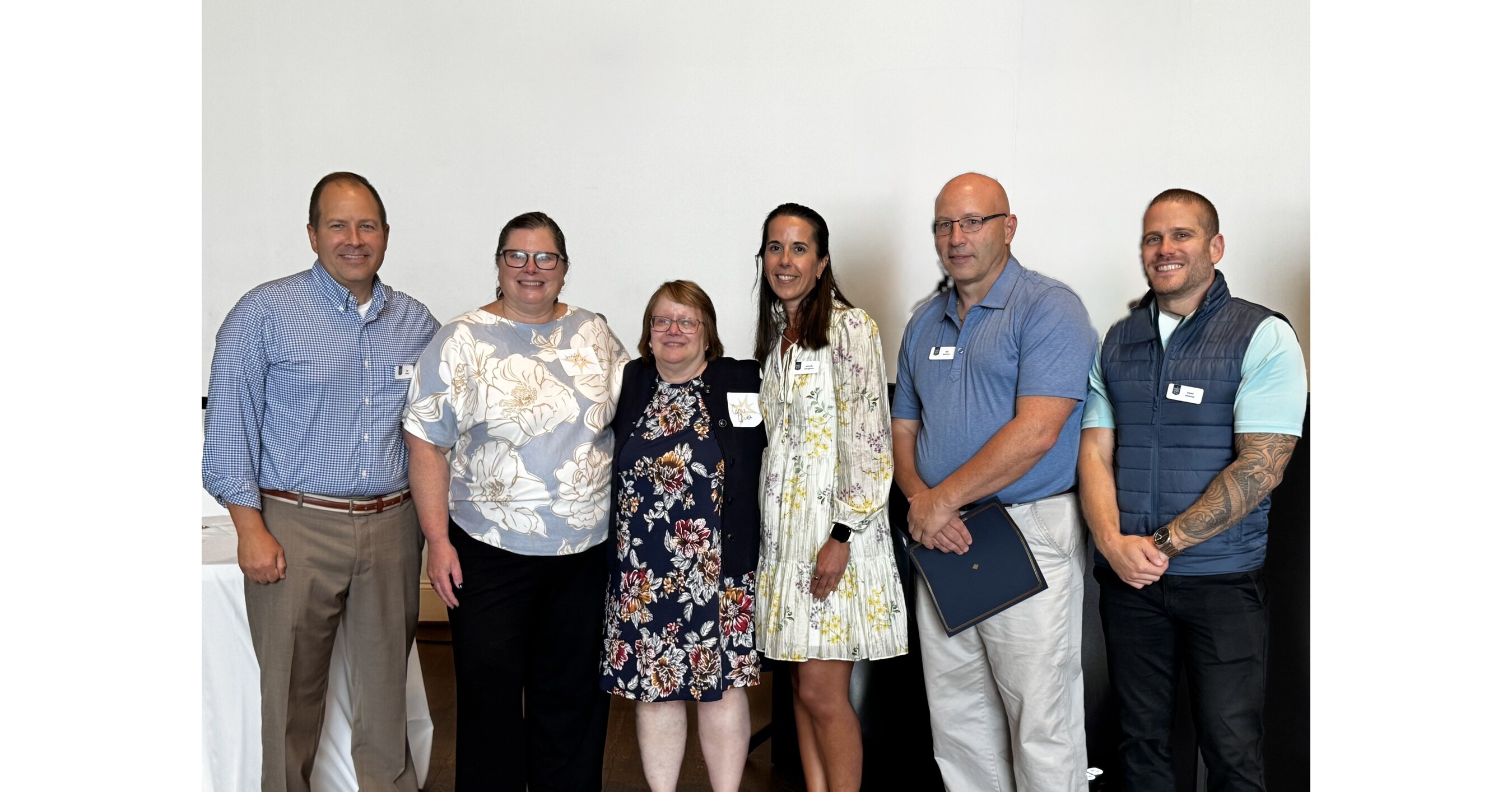 First Hope Bank Celebrates Associate Milestones at "End of Summer Soiree"