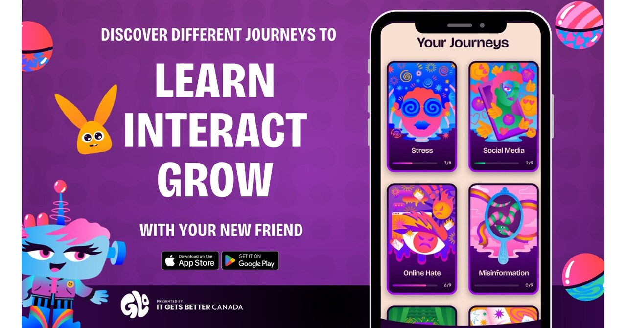 IT GETS BETTER CANADA LAUNCHES NEW APP IN SUPPORT OF 2SLGBTQI+ YOUTH