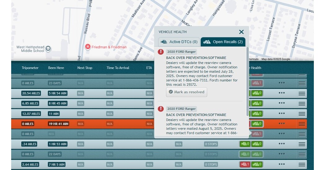 New Vehicle Health Monitoring in IntelliHub Enables Smarter Fleet ...