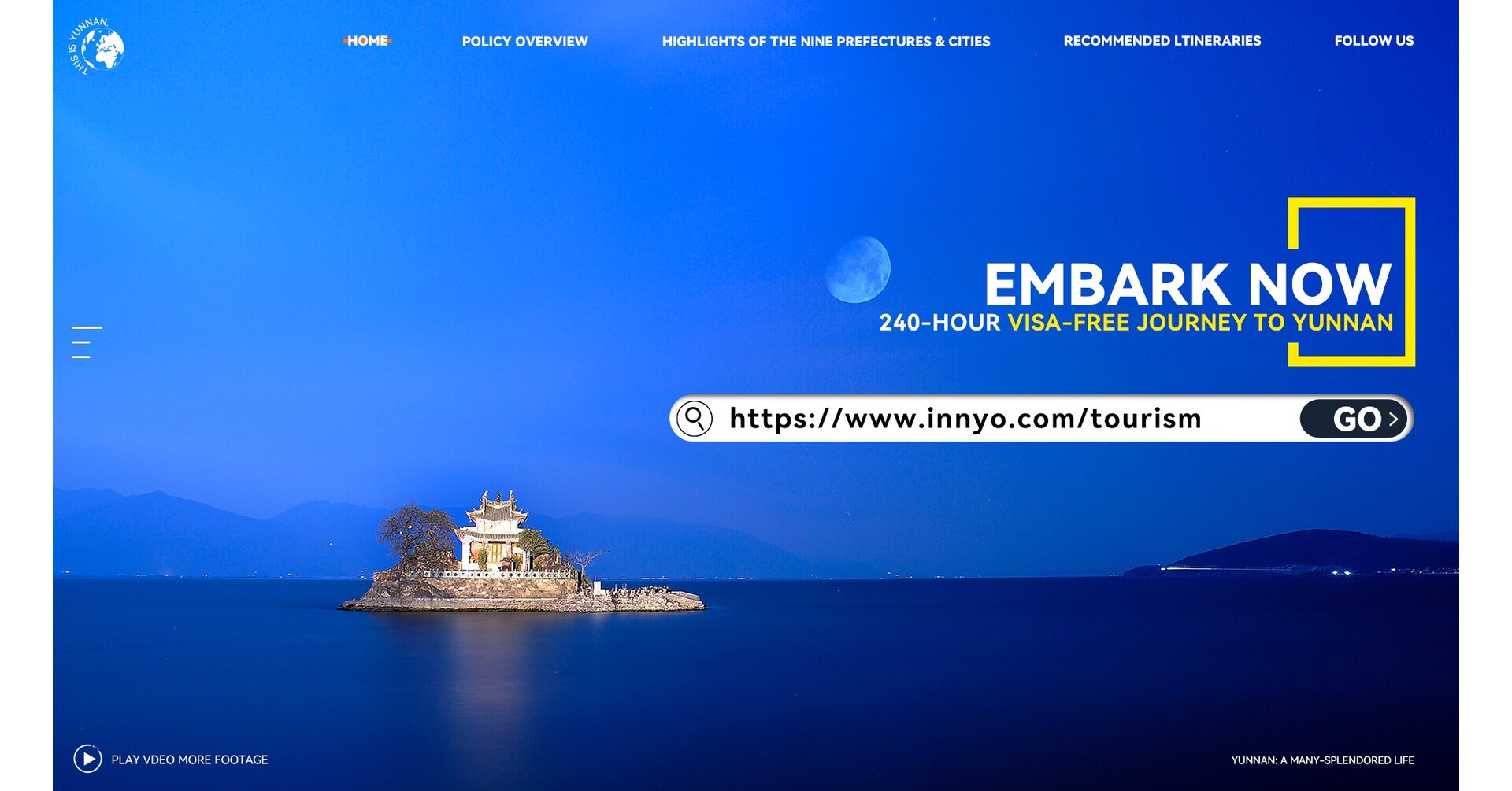 EMBARK NOW：240-HOUR VISA-FREE JOURNEY TO YUNNAN