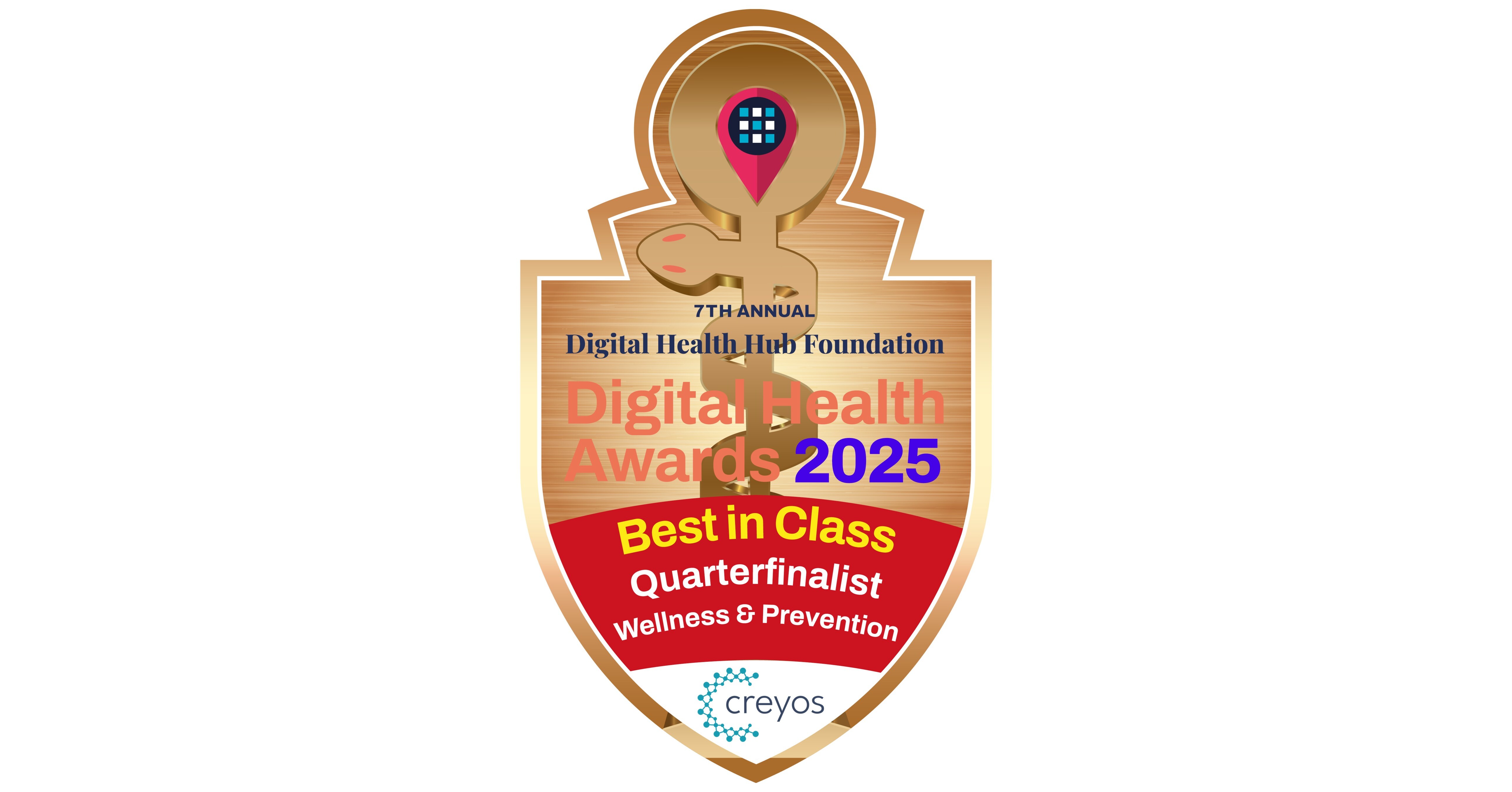 Creyos Recognized as Quarterfinalist for the 2025 Digital Health Hub ...