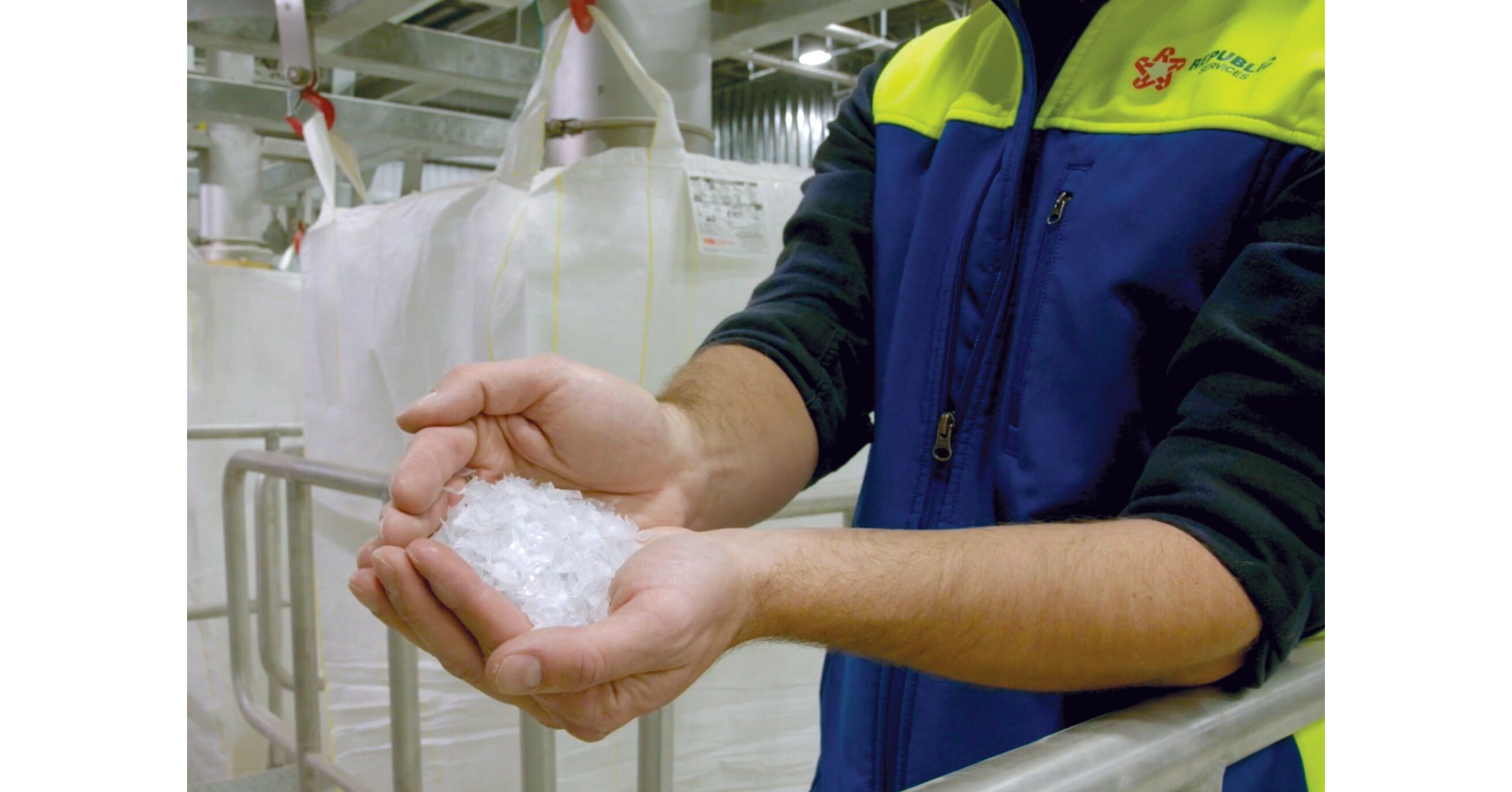 Republic Services' Recycled Plastic Flake Provides 54% Lower Carbon ...
