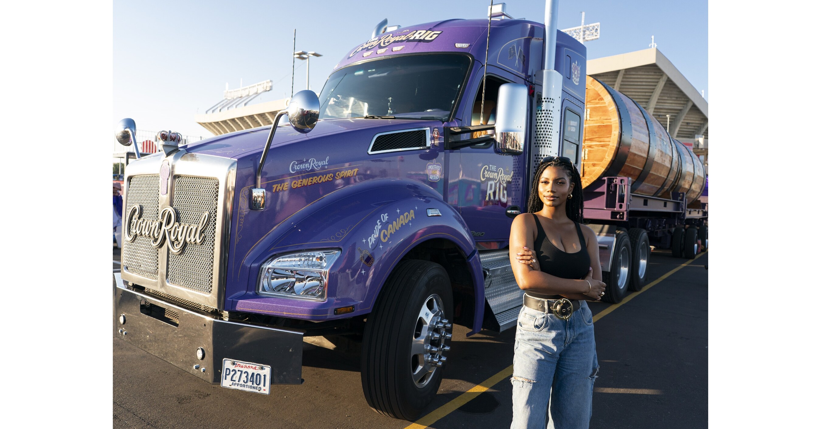 THE CROWN ROYAL RIG RETURNS FOR THE NFL SEASON ENLISTING TAYLOR ROOKS ...