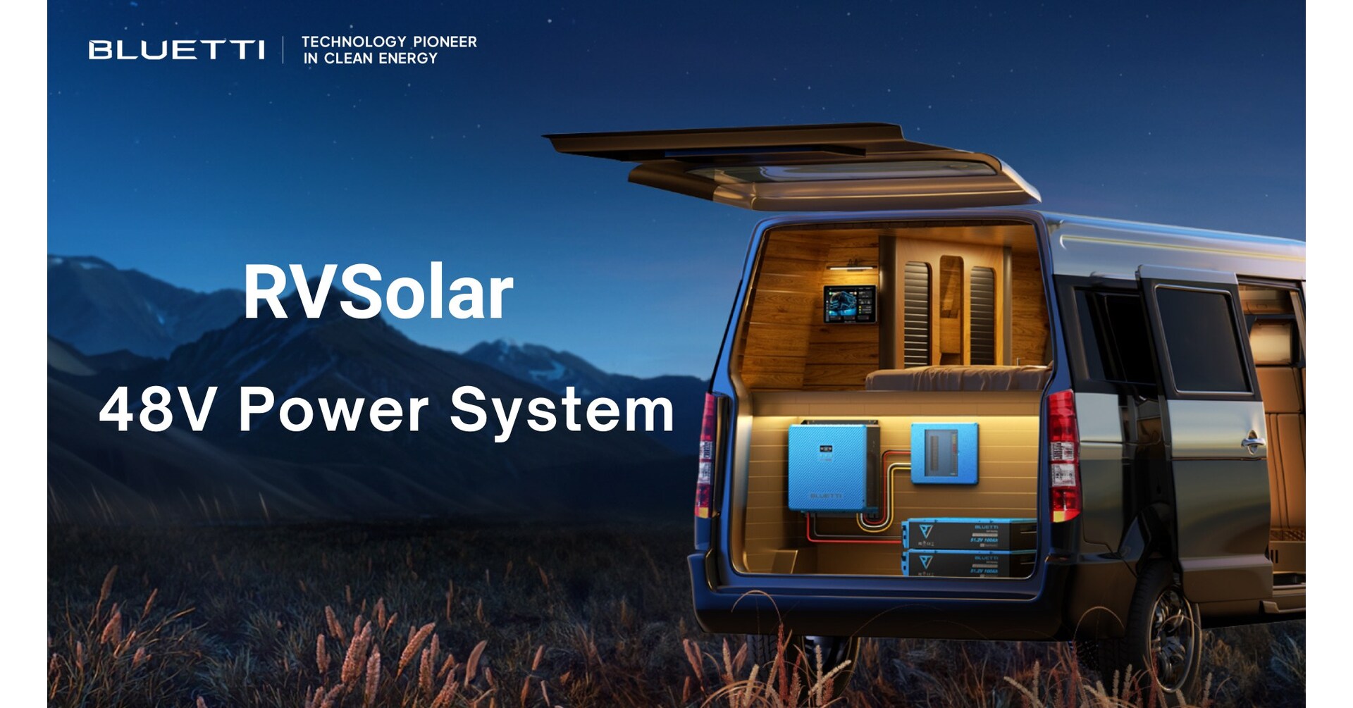 BLUETTI RVSolar 48V Power System Now Available to Streamline RV & Boat ...