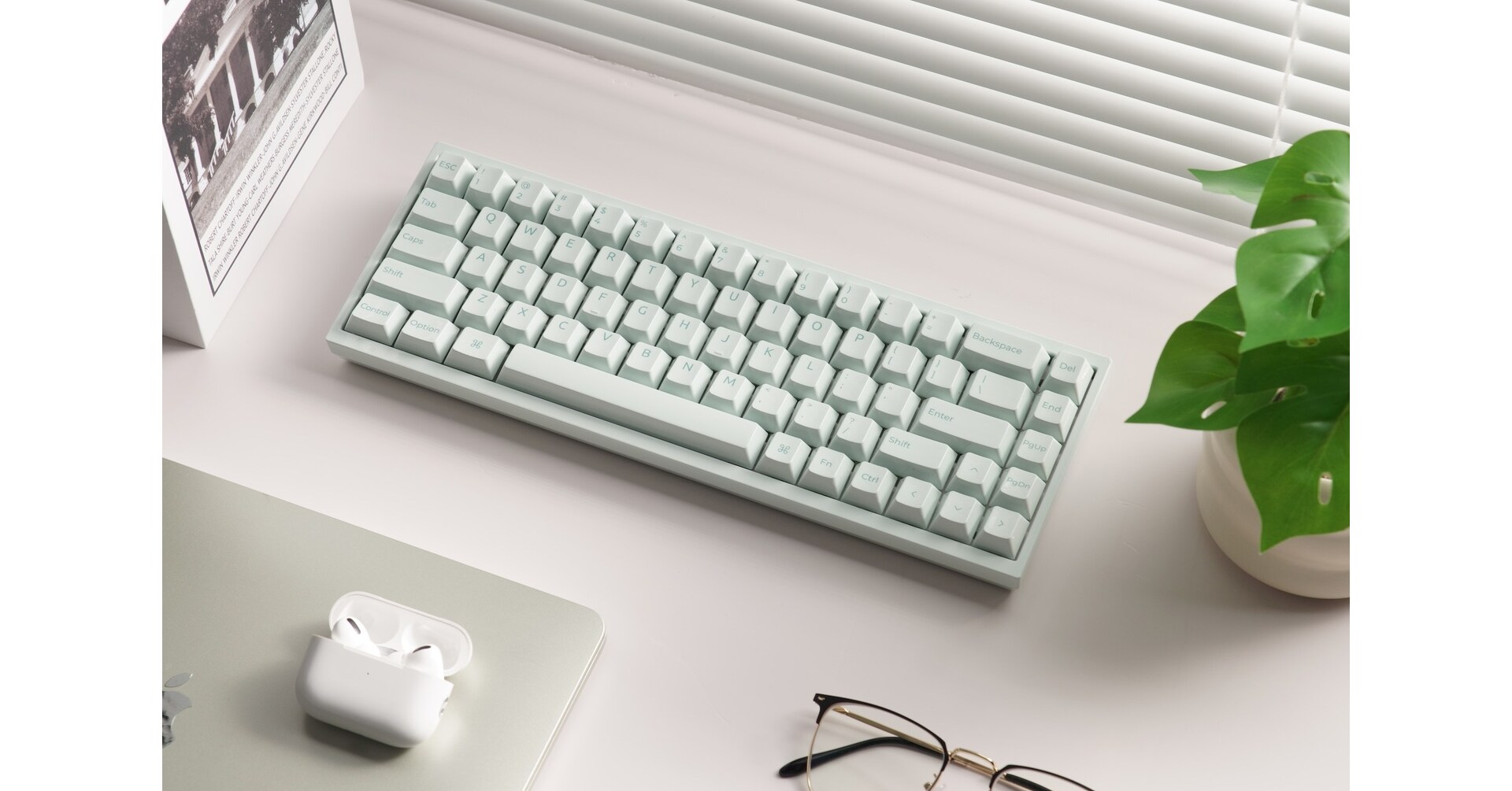 Keychron unveils the first full-ceramic magnetic switch keyboard
