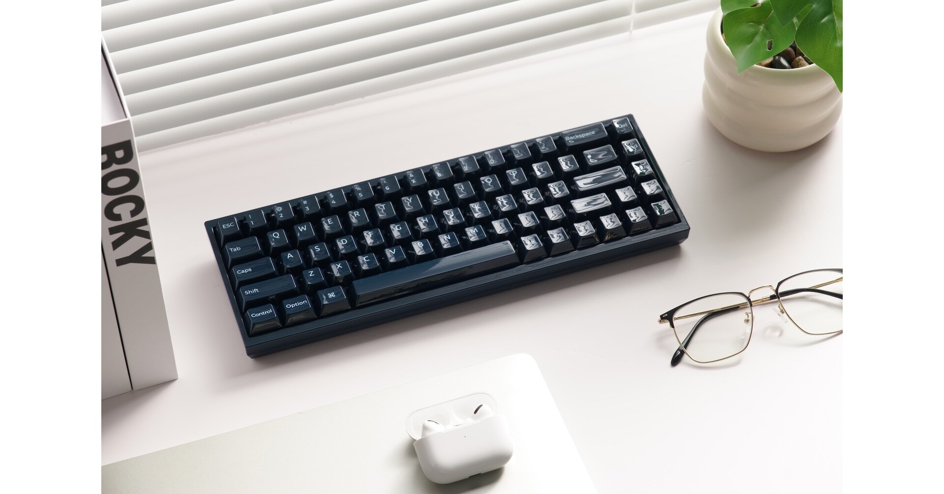 Keychron unveils the first full-ceramic magnetic switch keyboard