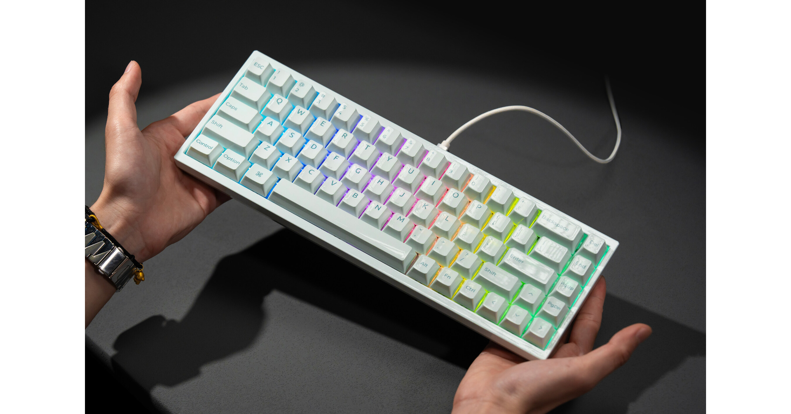 Keychron unveils the first full-ceramic magnetic switch keyboard