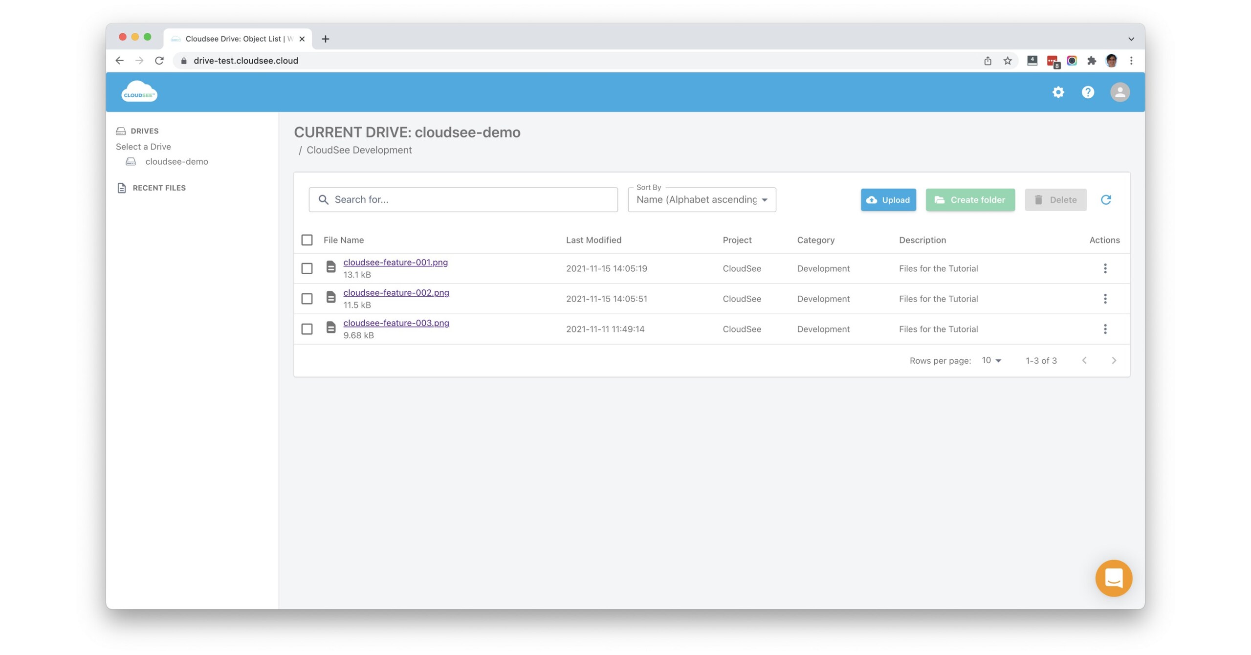 Webapper to Launch CloudSee Drive with Fast Buckets: Amazon S3 Search Performance Solution