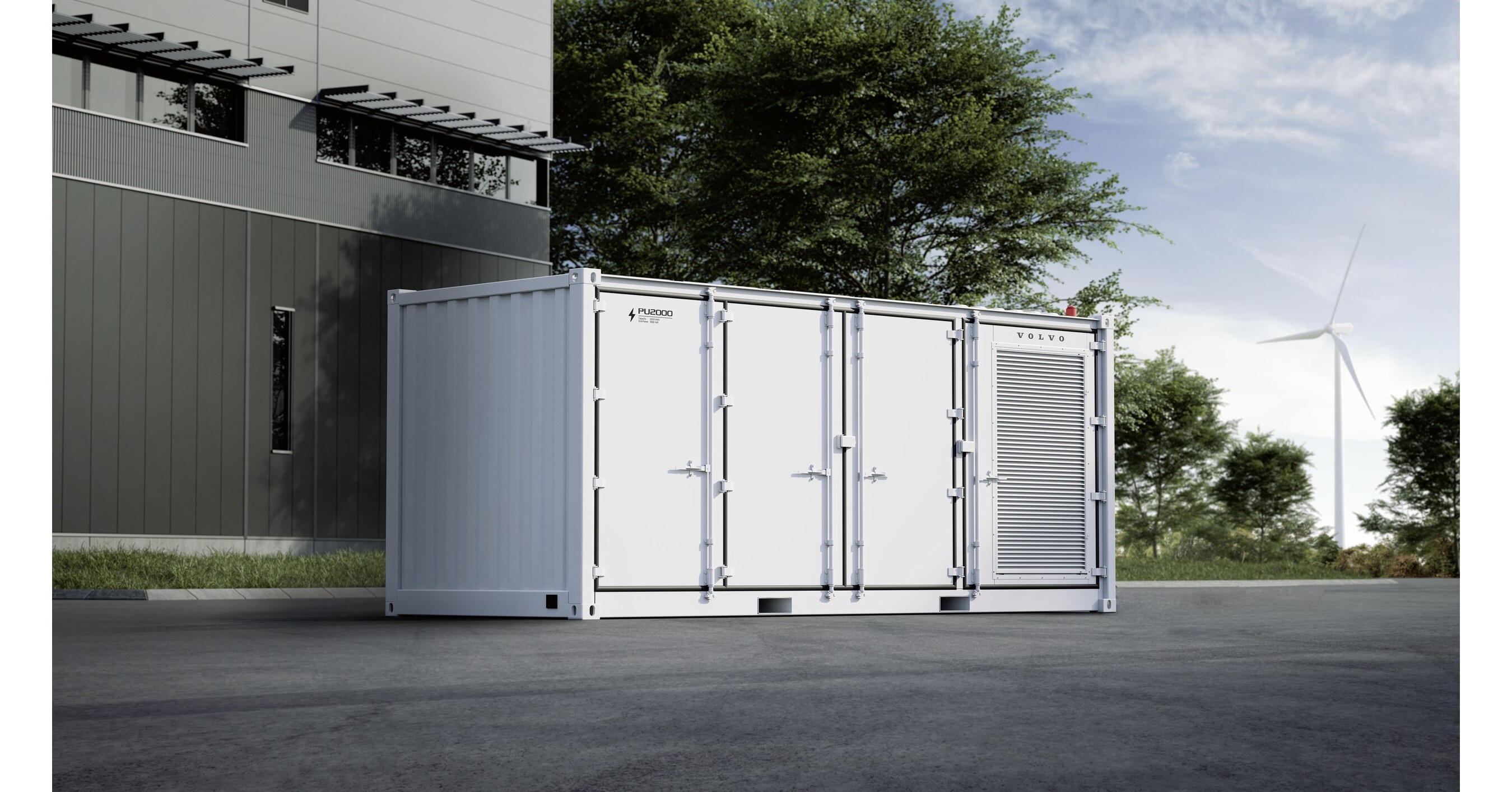 Volvo Group introduces PU2000: a smart, safe and energy cost optimized BESS