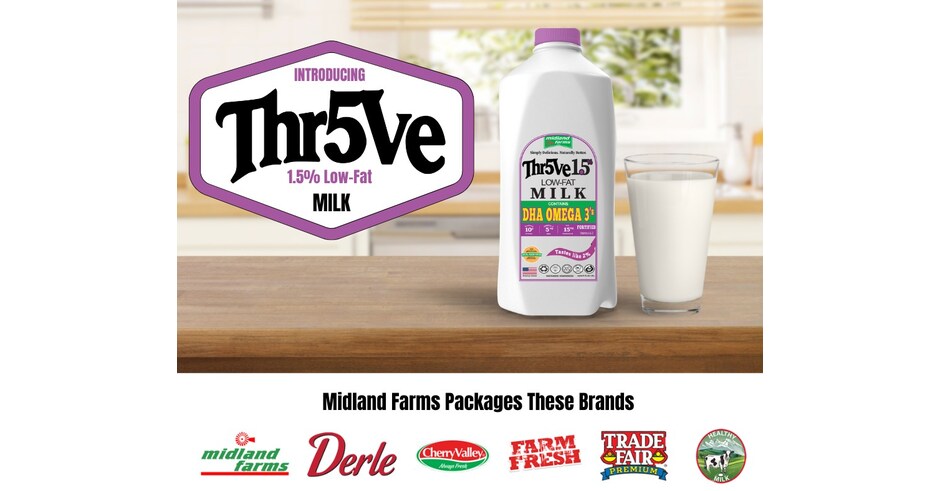 Midland Farms Dairy Earns Statewide Recognition and Launches New Thr5ve ...