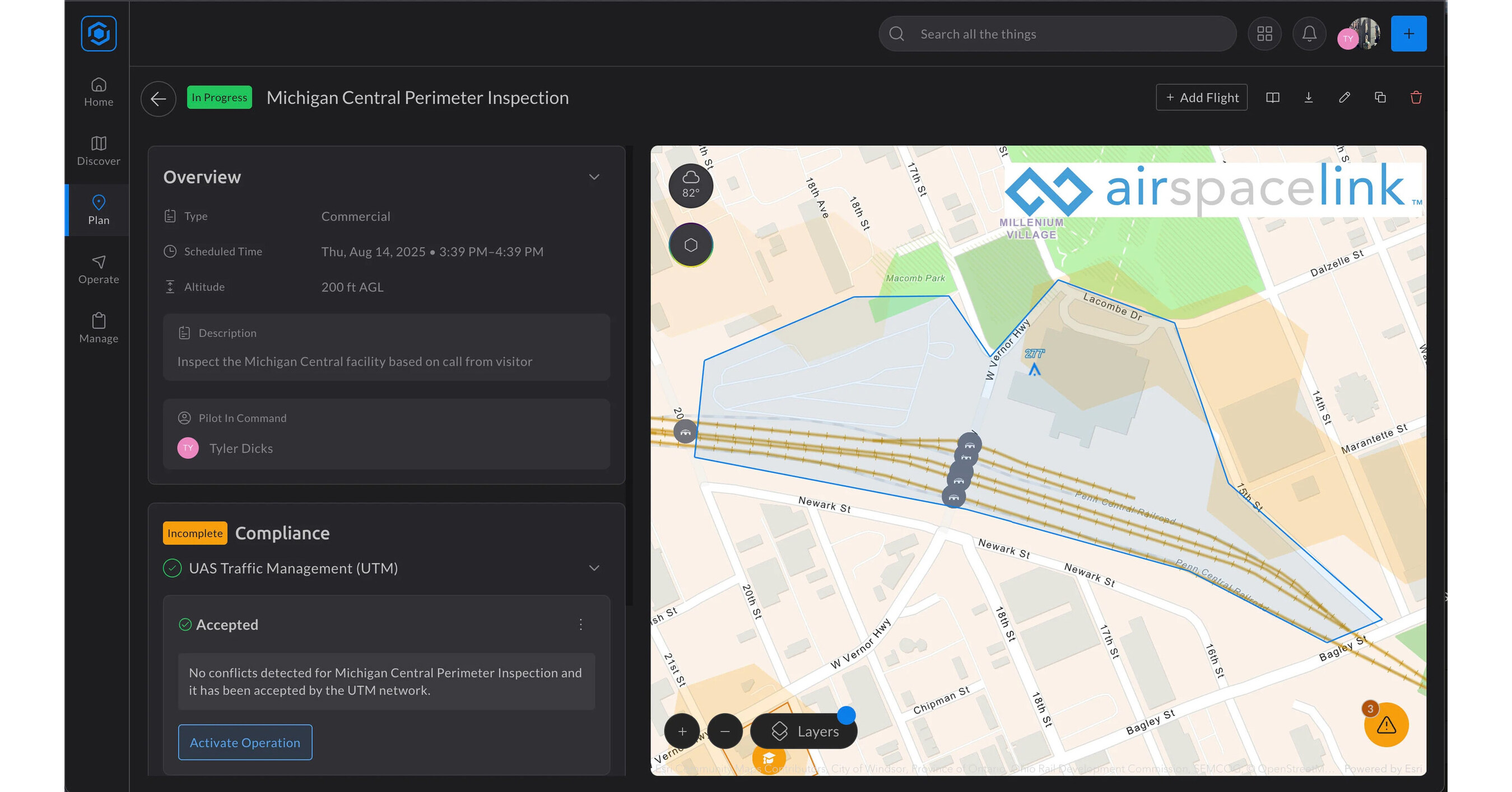 Airspace Link Receives FAA NTAP Approval as UTM Provider for BVLOS Strategic Deconfliction Services