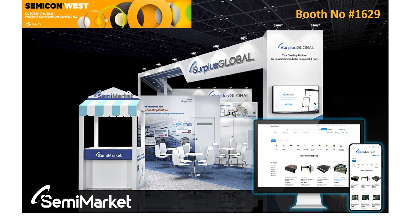 SurplusGLOBAL to Showcase SemiMarket Growth and Intelligent ALD Technology at SEMICON WEST 2025 ...