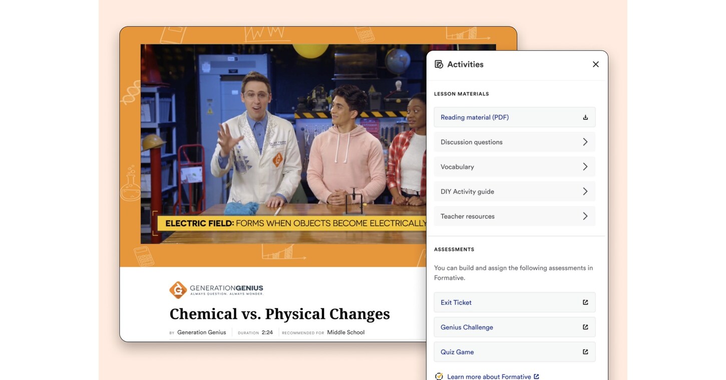 Newsela STEM with Generation Genius launches to cultivate critical ...