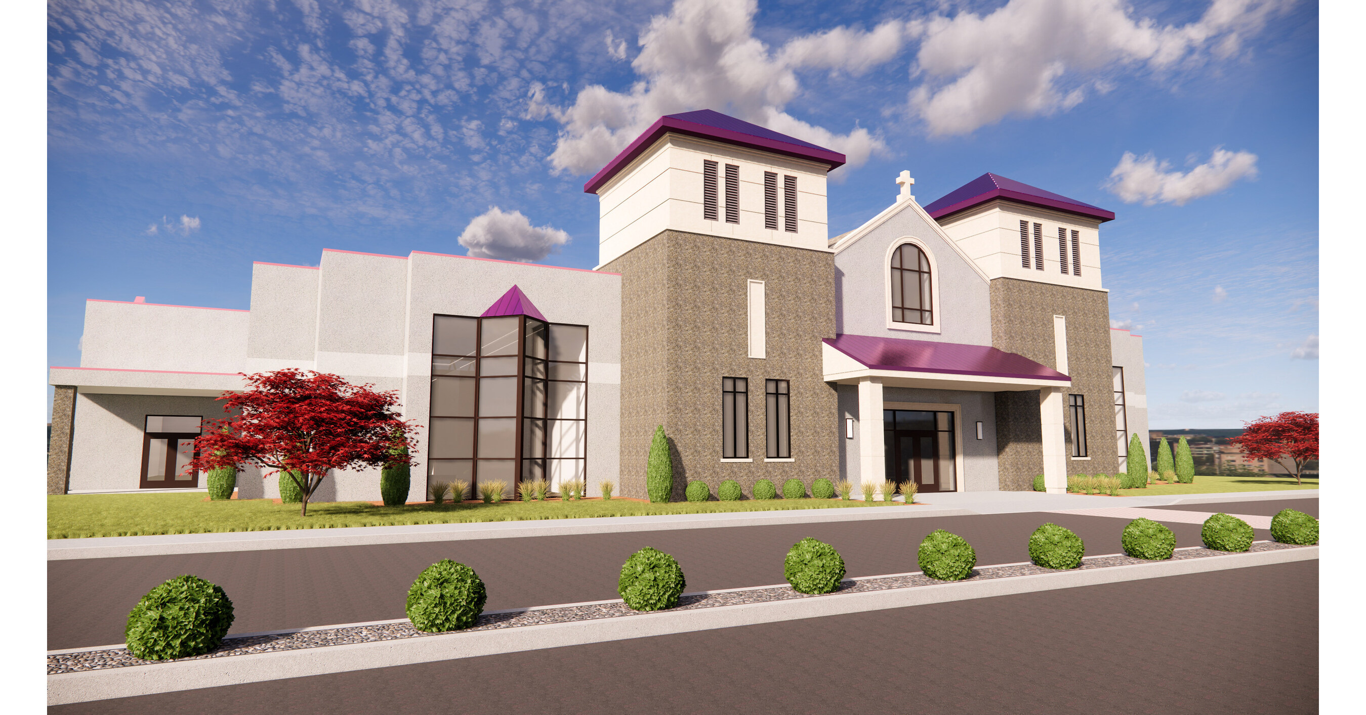 Holy Cross Mausoleum Unveils Symbols of the Holy Spirit in New Open-Air ...