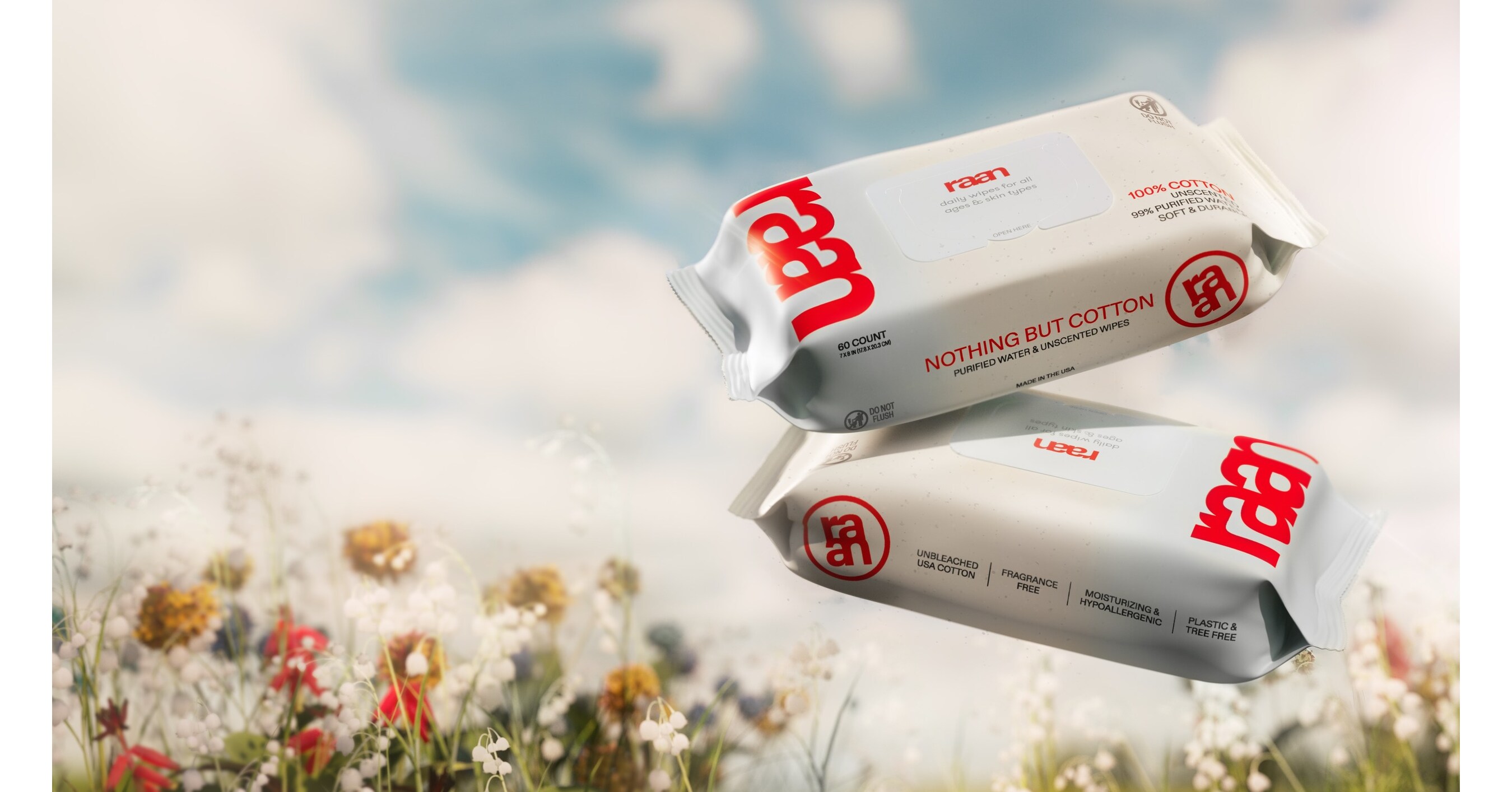 raan 100% Cotton Wipes Now Available at All Erewhon Stores