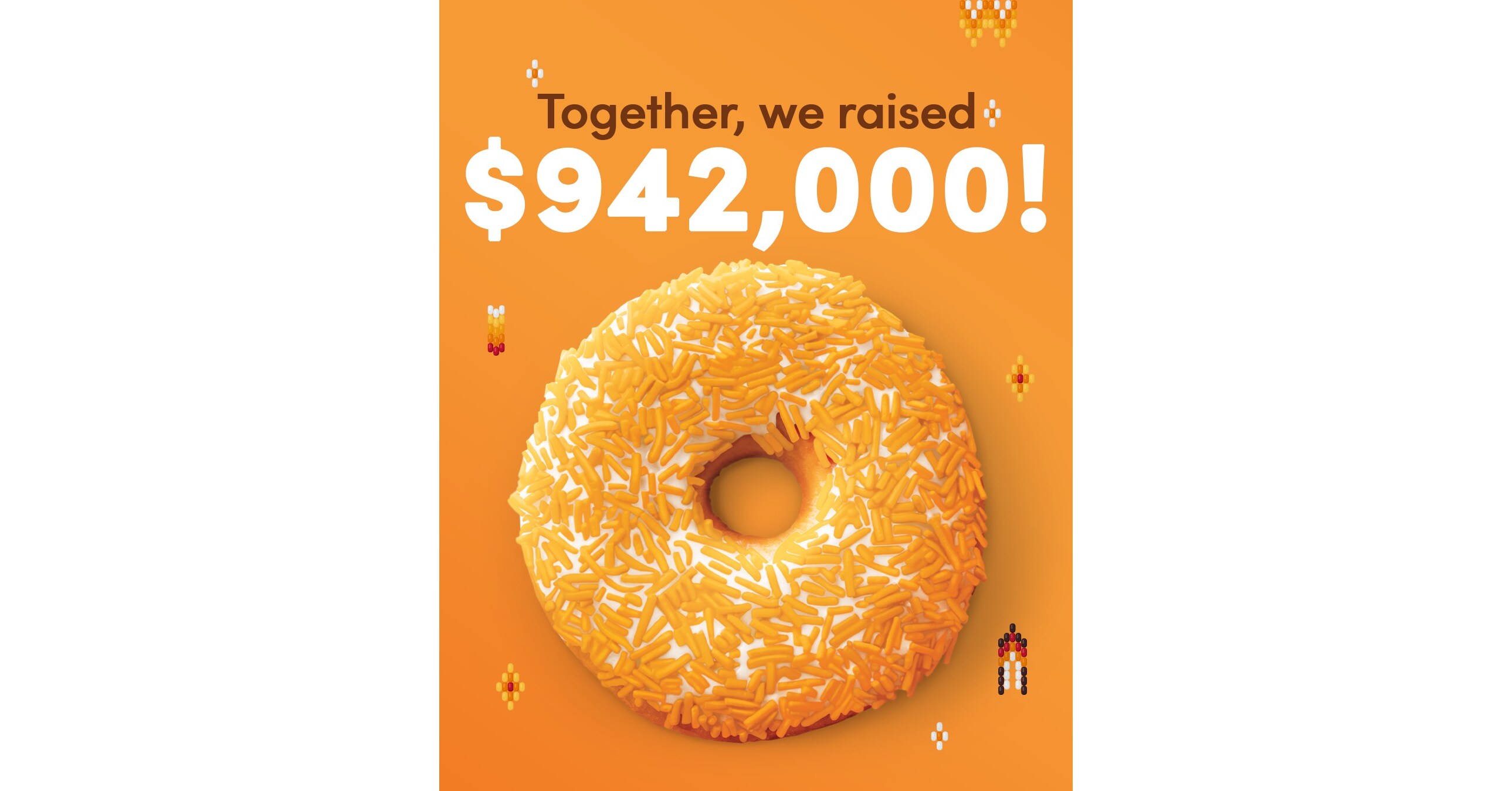 Tim Hortons Orange Sprinkle Donut campaign raised $942,000 for ...