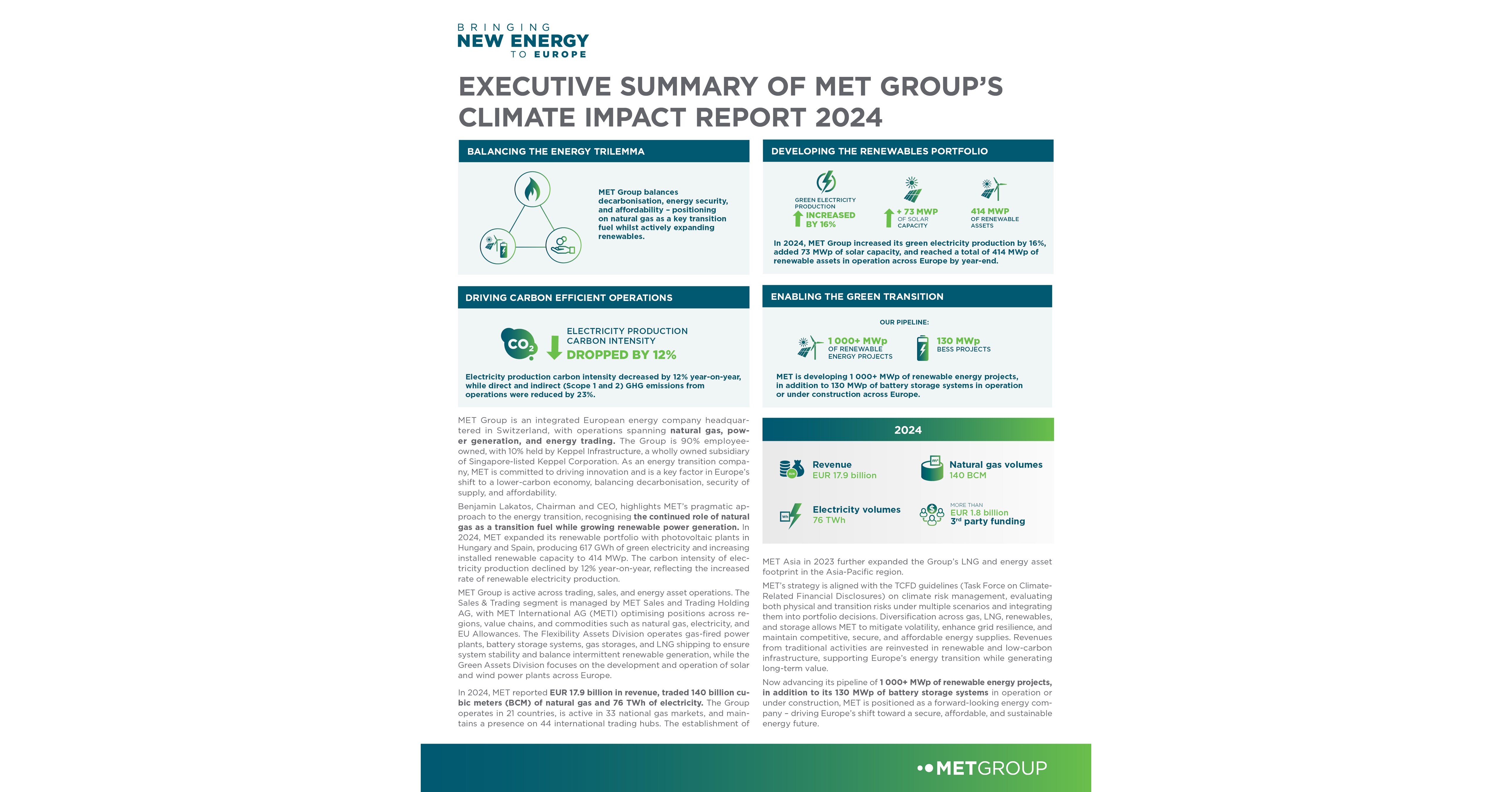MET Group Enables Energy Transition and Publishes Climate Impact Report ...